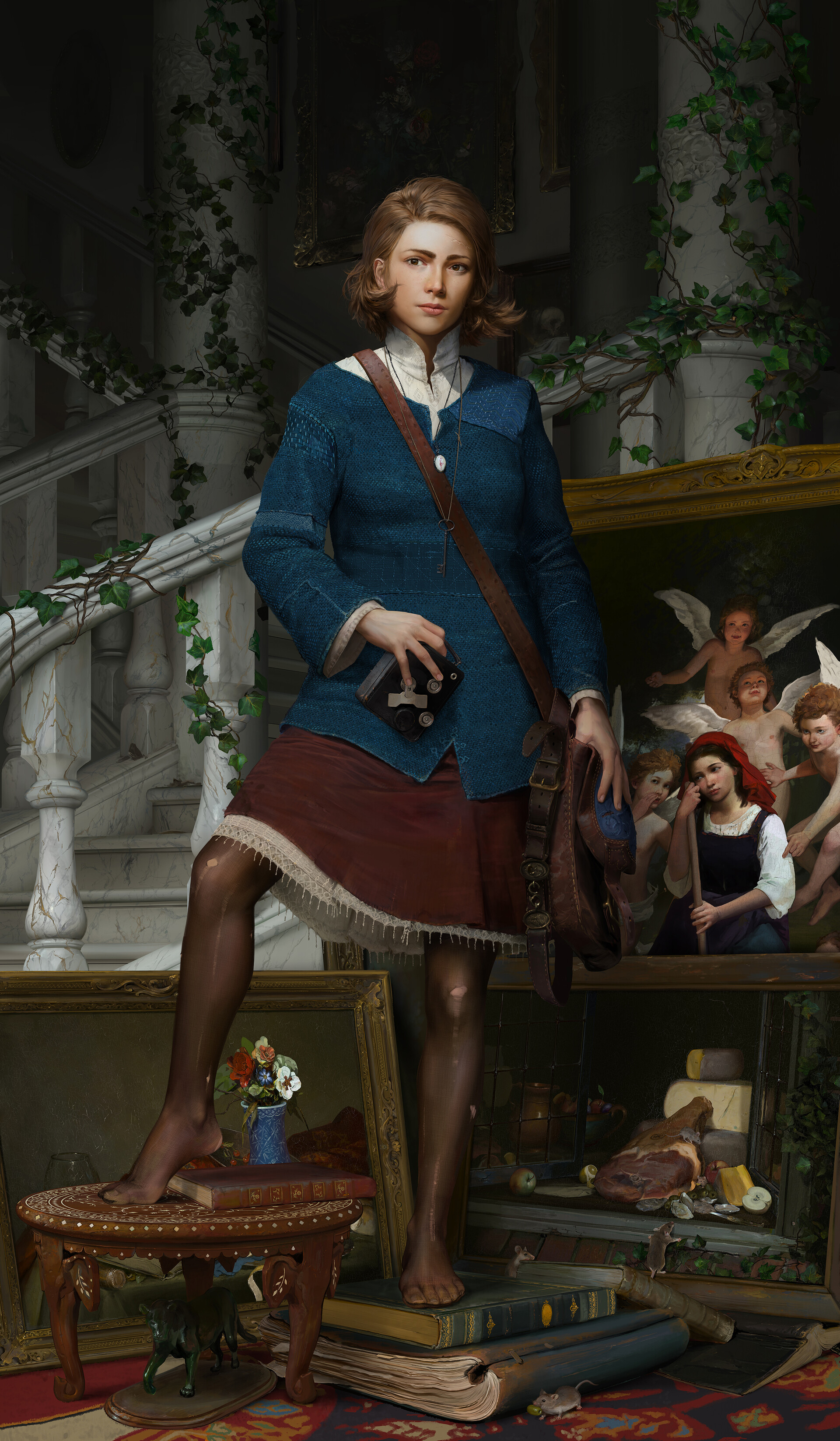 Sybil Portrait by Michael MacRae : r/ReasonableFantasy