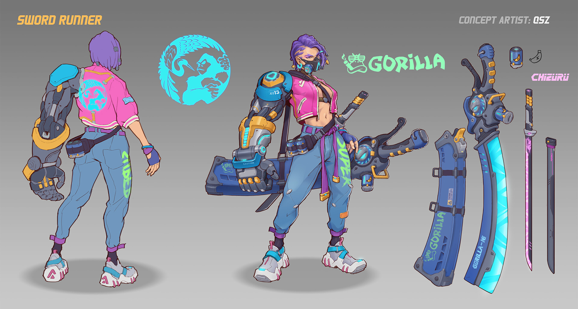 ArtStation - Sword runner