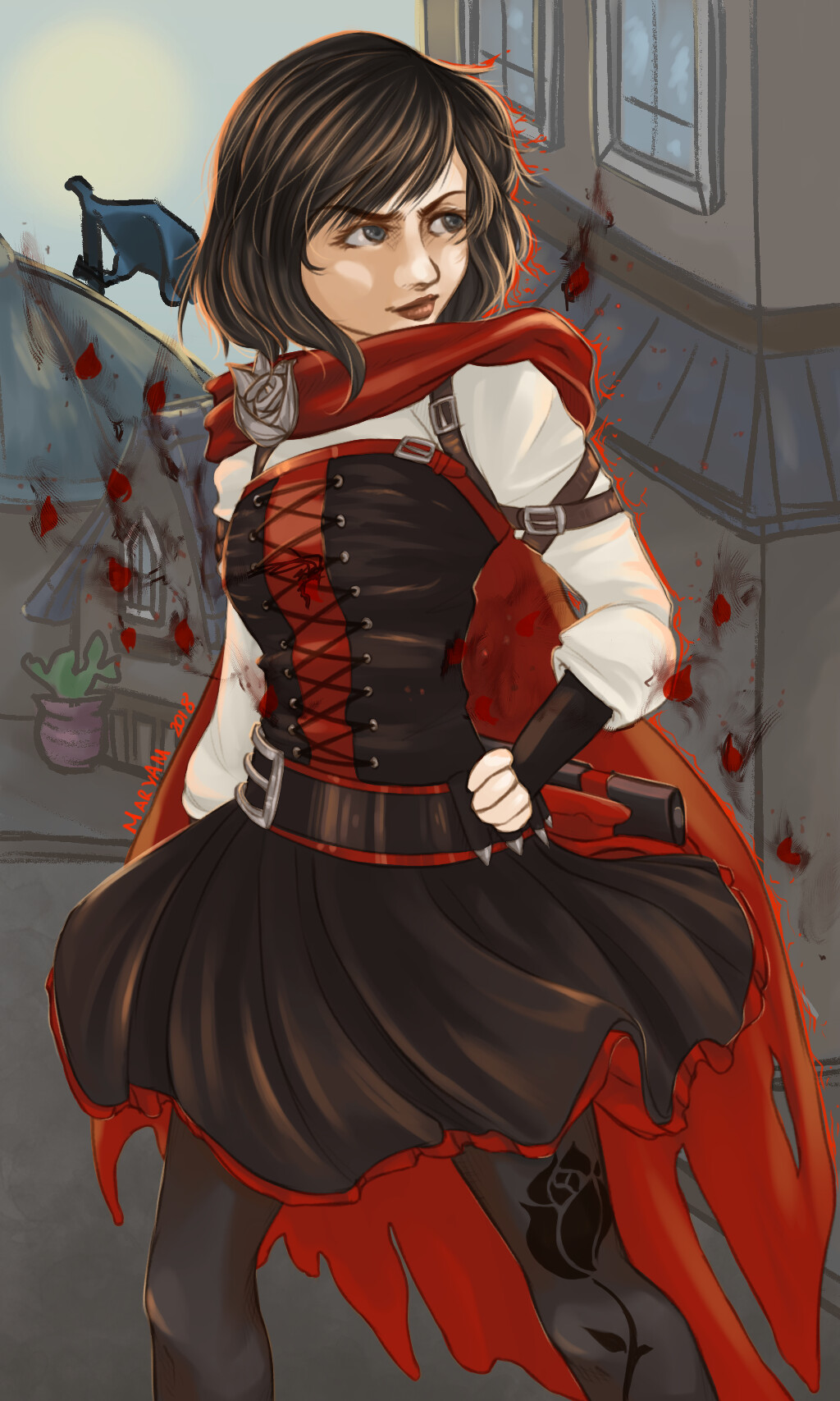 ArtStation - RWBY-Ruby