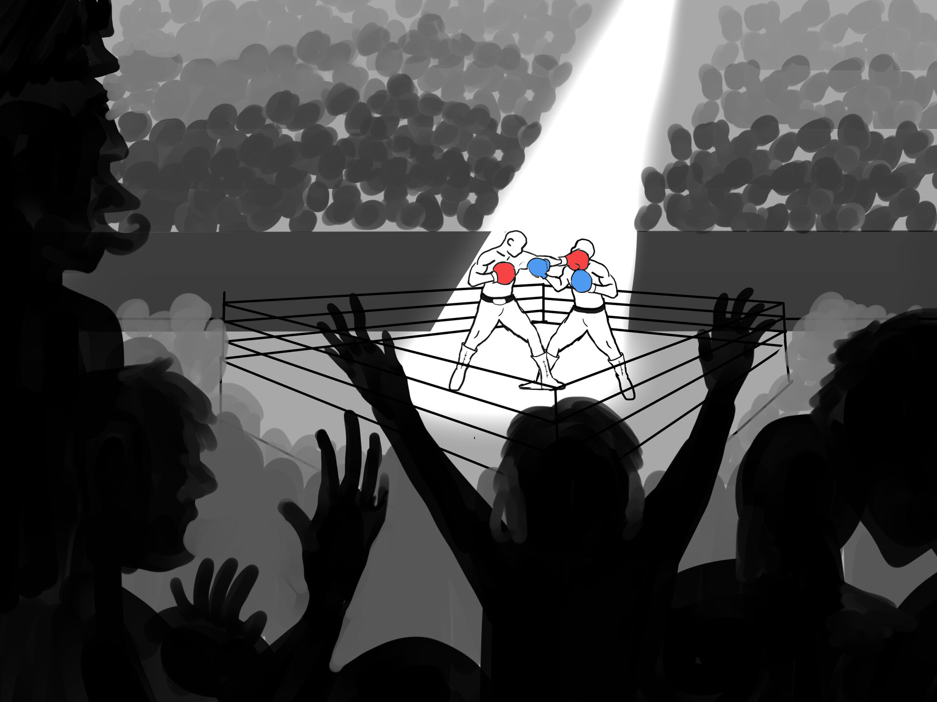 ArtStation - Boxing Match