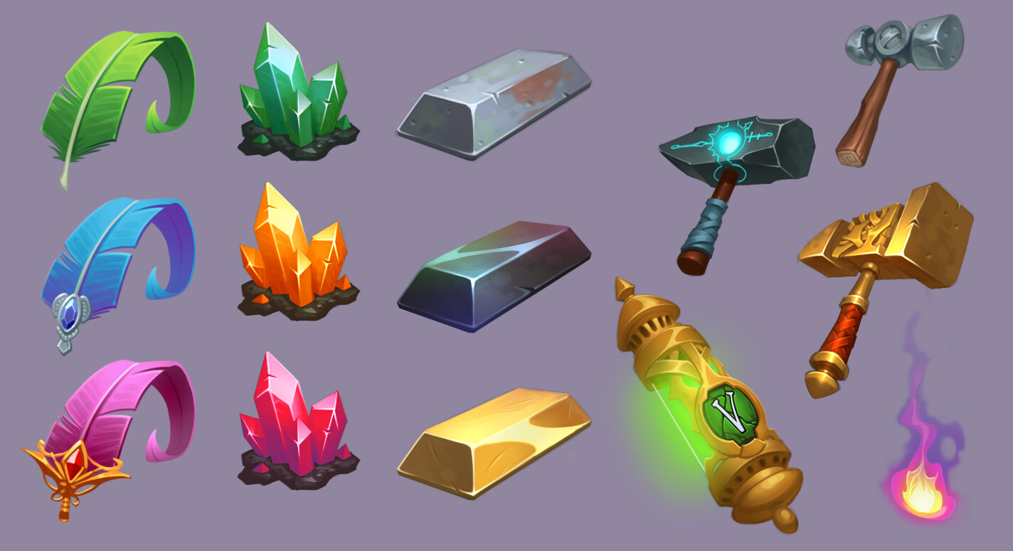 ArtStation - DD2 Material Concepts