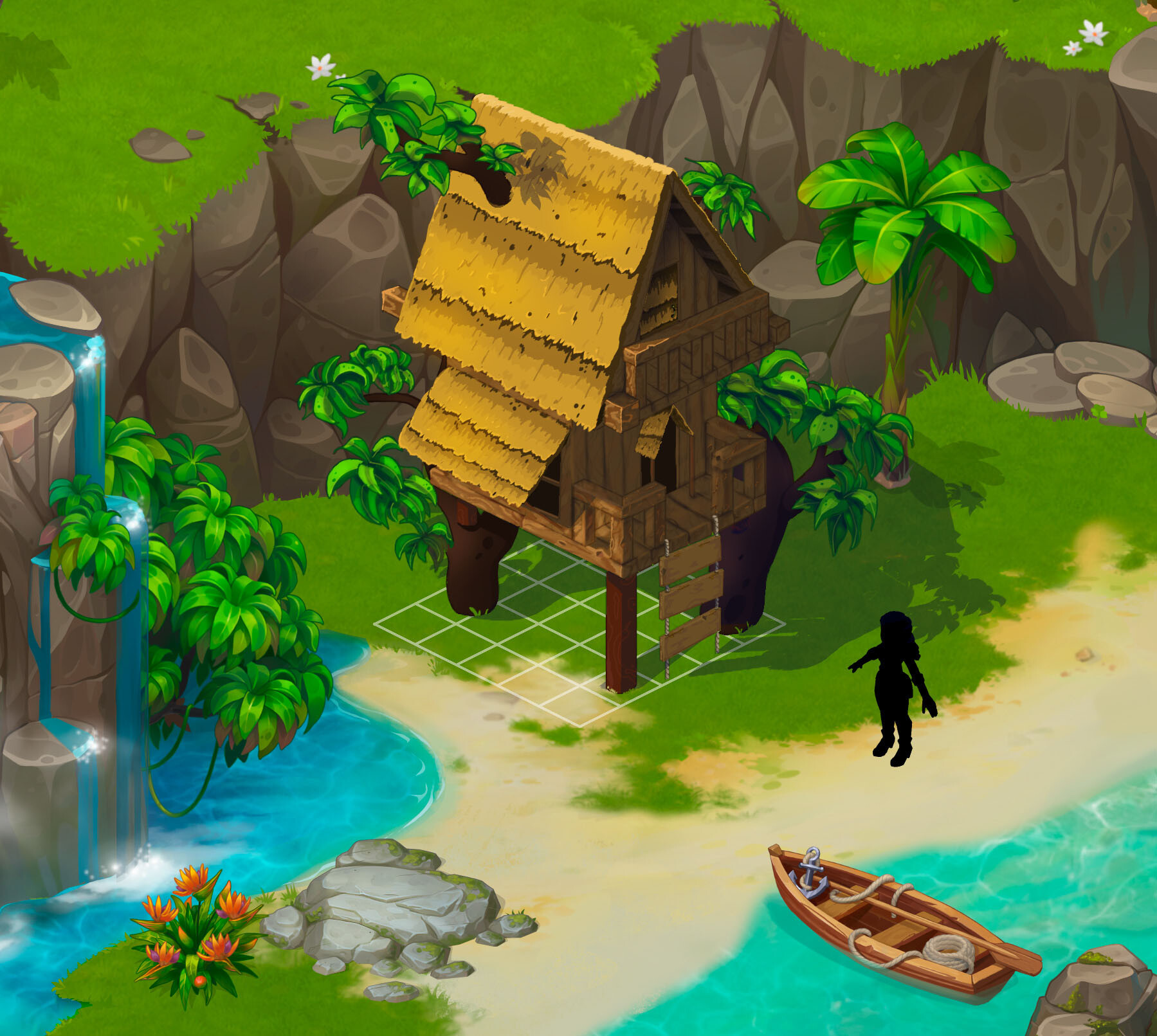 ArtStation - beach tree house