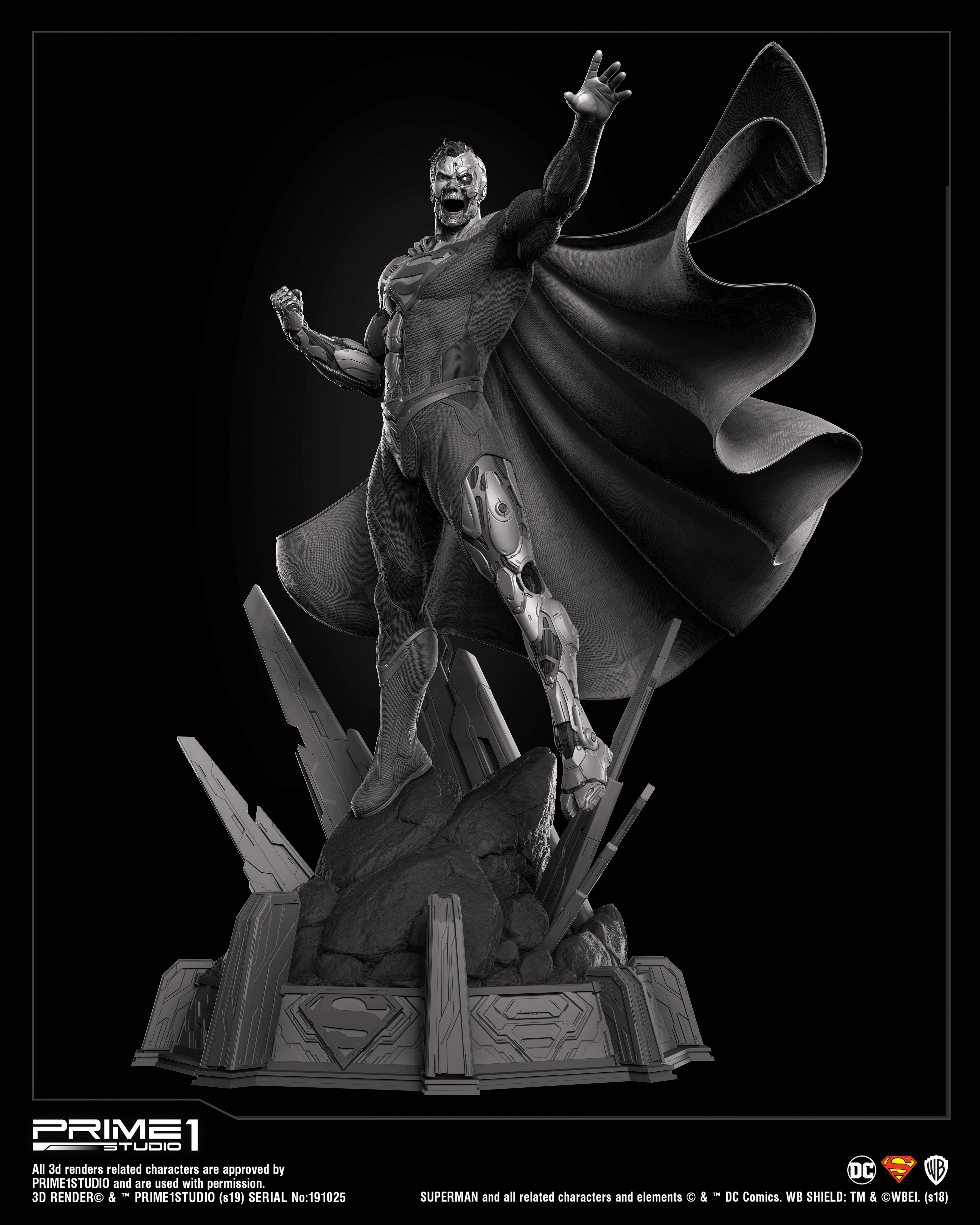 Cyborg Superman Vs Superman Prime