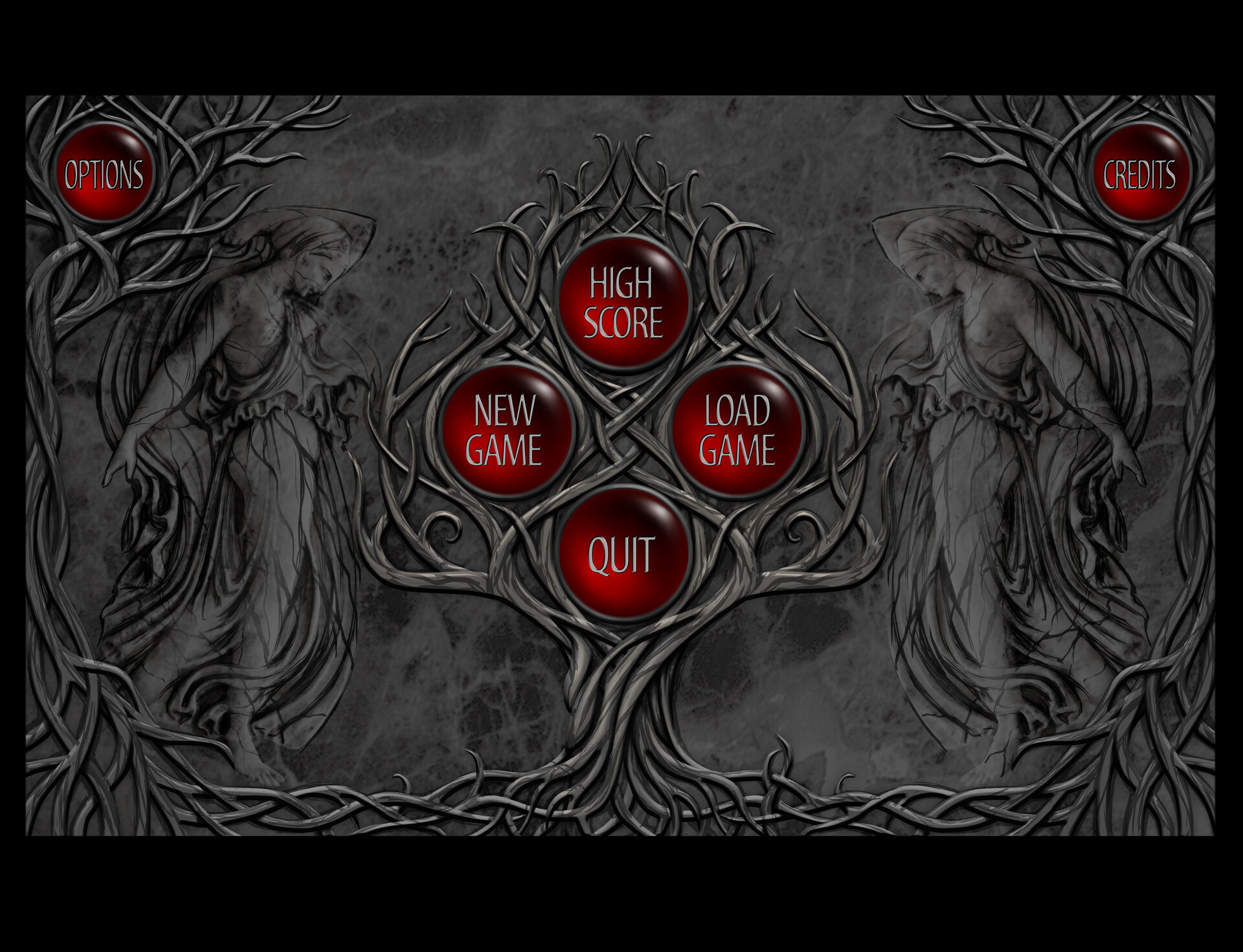 ArtStation - Dark Fantasy Menu