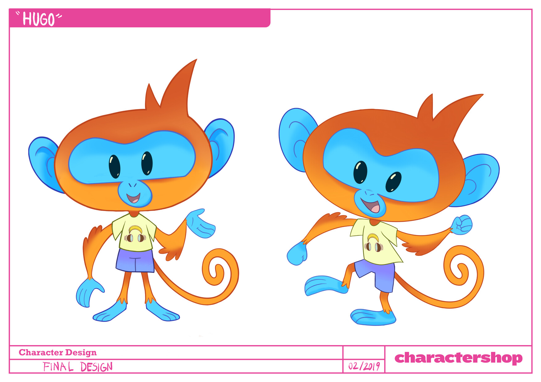 Nicole Fortes - Hugo the monkey