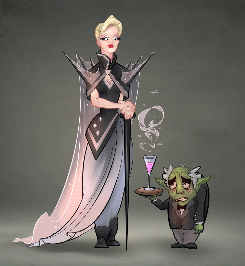 ArtStation - Character design · villain and support character