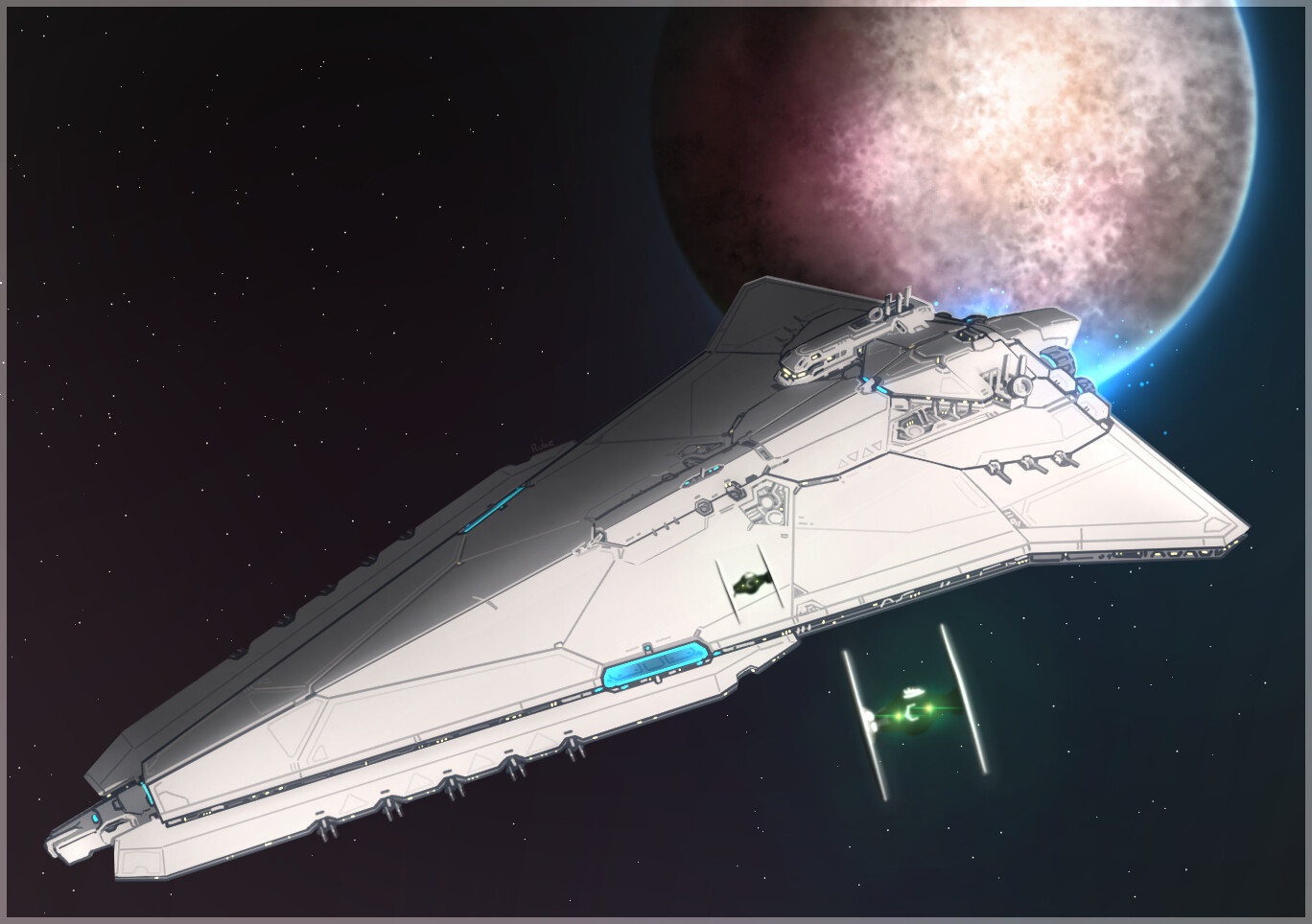 ArtStation - Star Destroyers