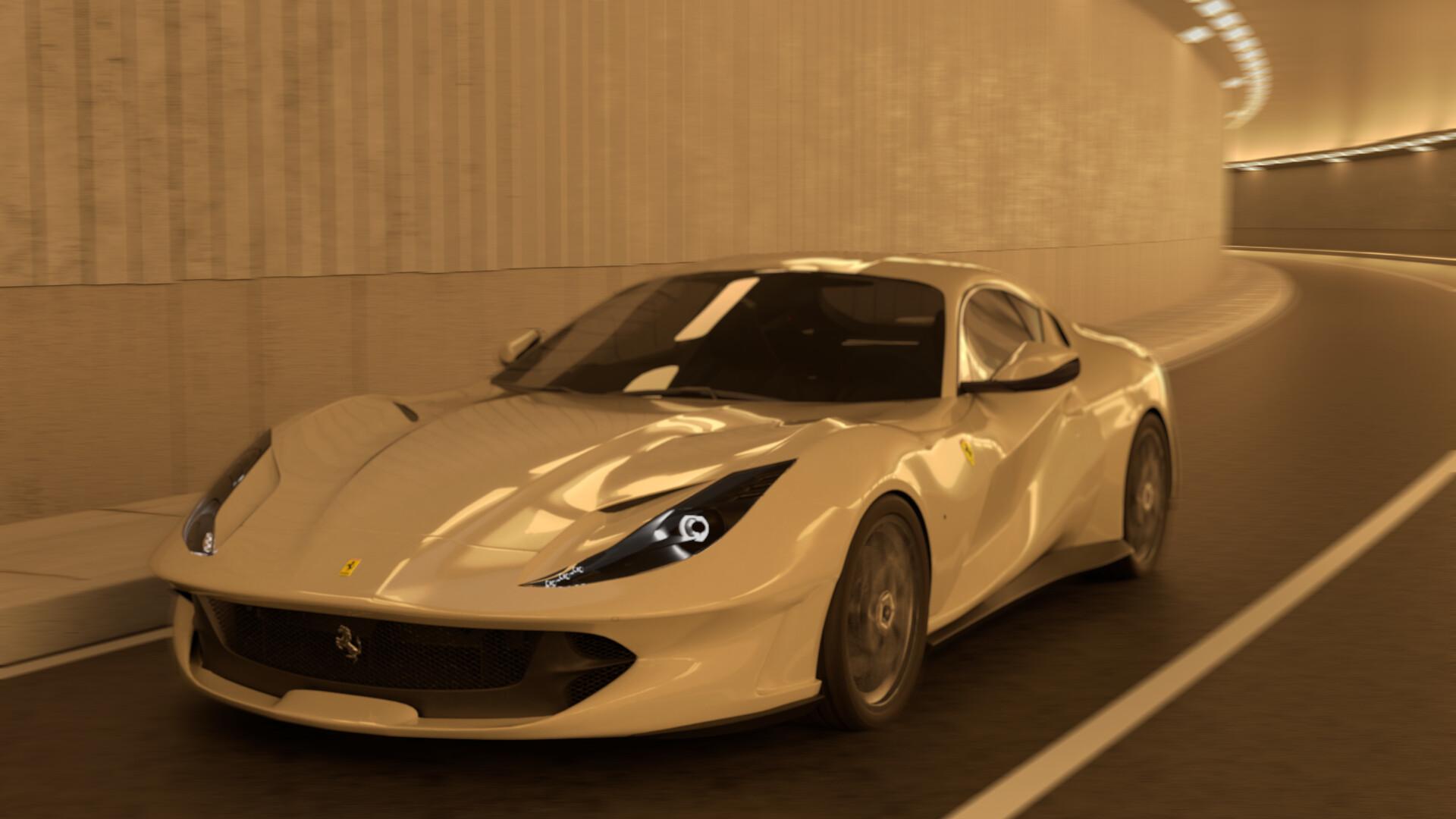 ArtStation - Ferrari 812