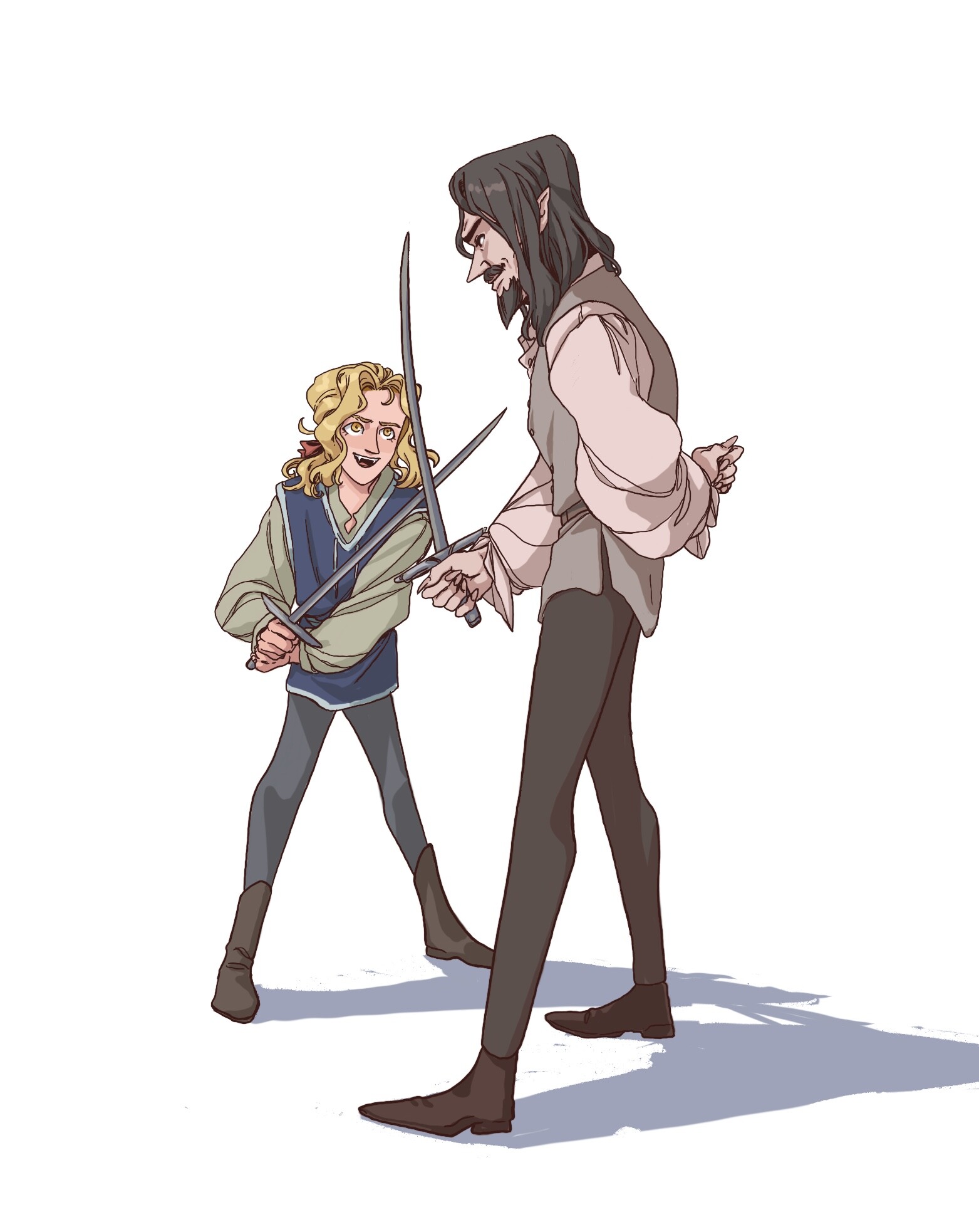 ArtStation - Father and Son (Castlevania)