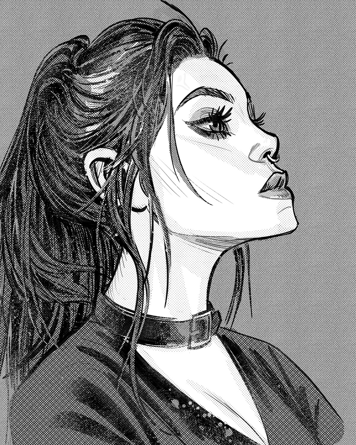 ArtStation - Inking practice