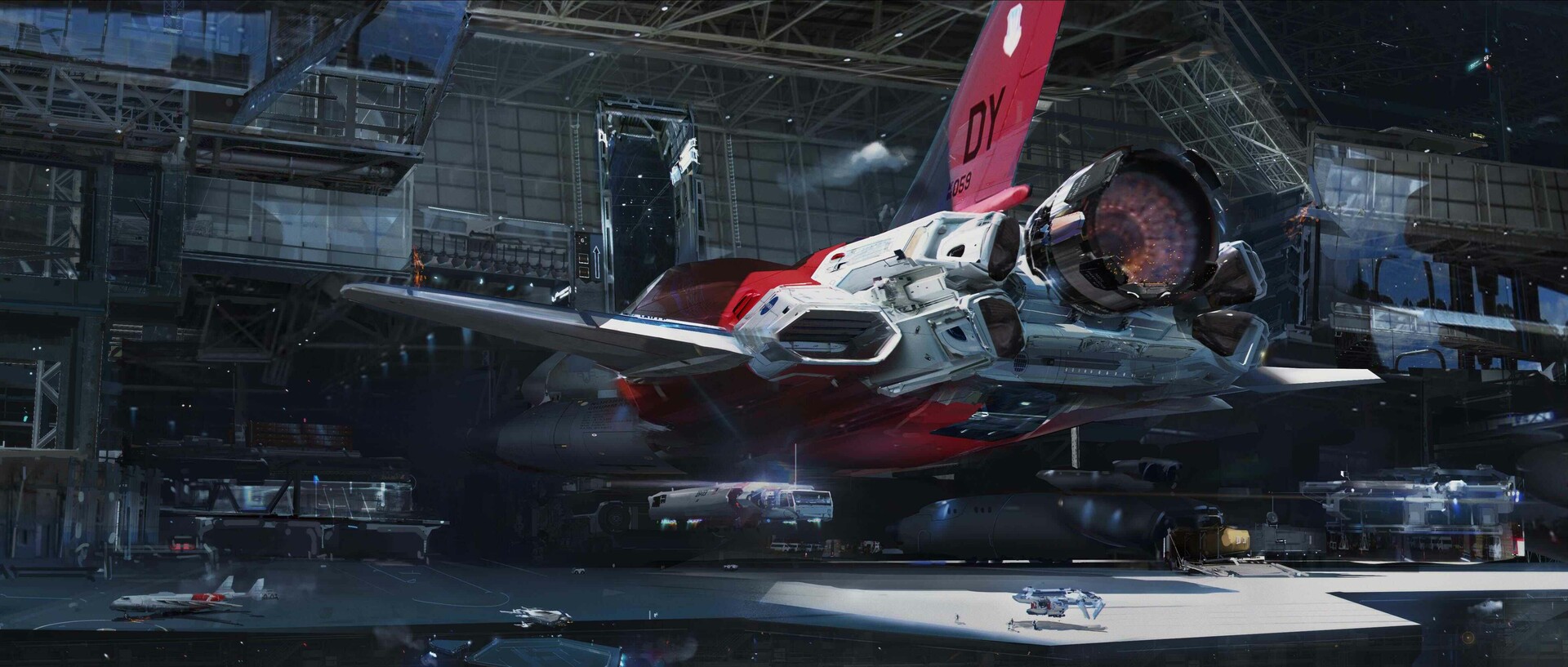 Concept Art for 'The Starling' : ImaginaryStarships