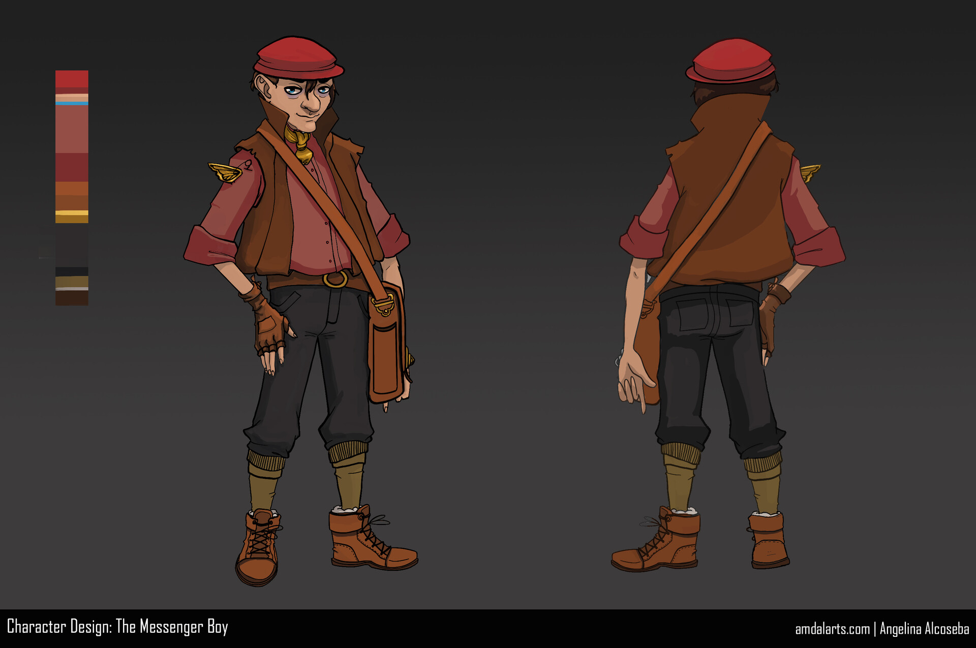 Angelina Alcoseba - The Messenger Boy