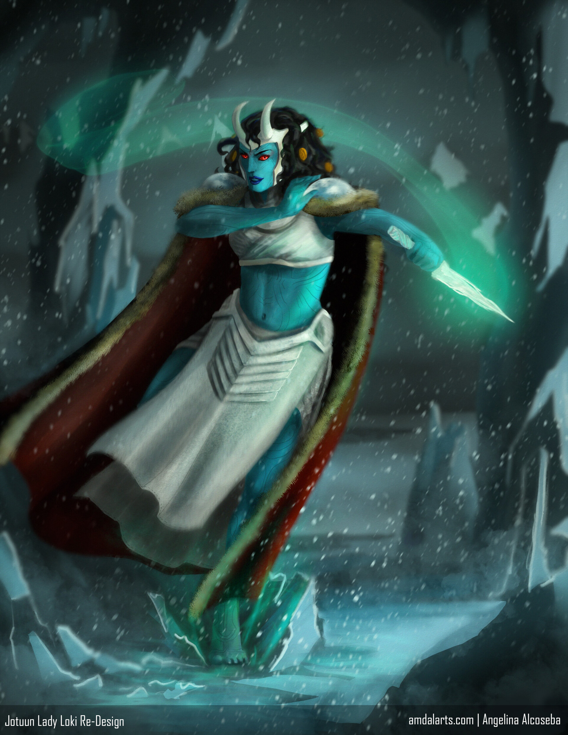 ArtStation - Jotuun Lady Loki