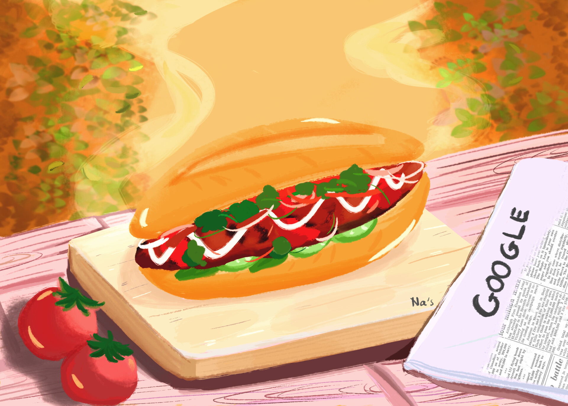 ArtStation - Banh mi