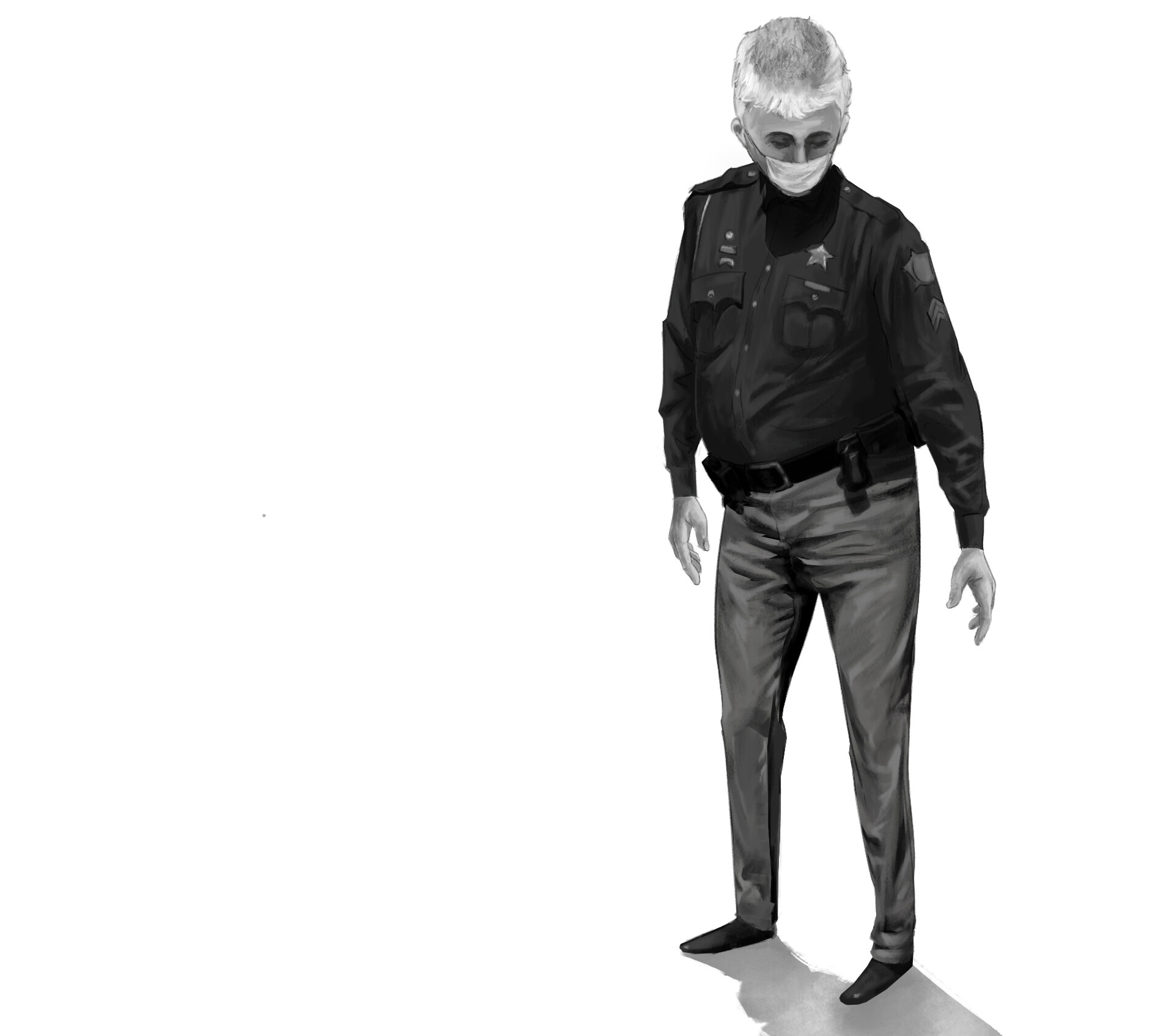 ArtStation - cop character design