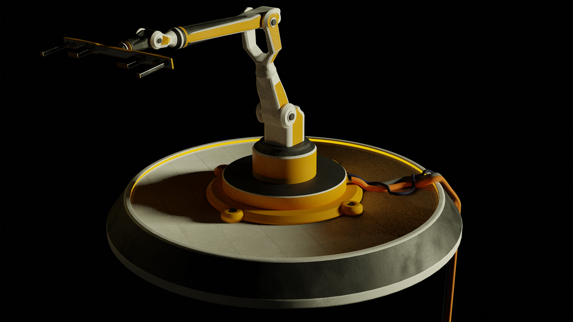 ArtStation - Robotic arm test