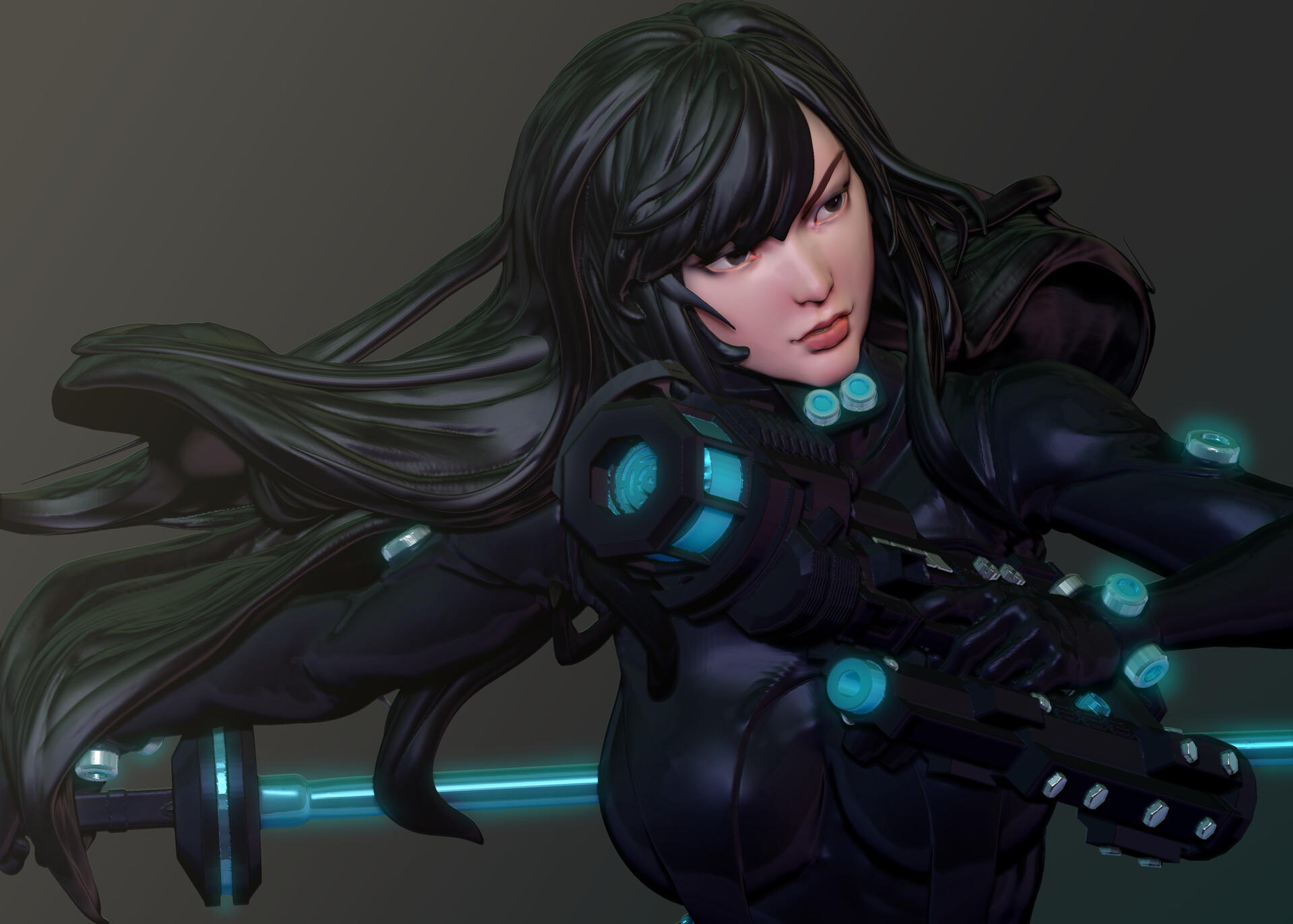ArtStation - Gantz - Reika Shimohira