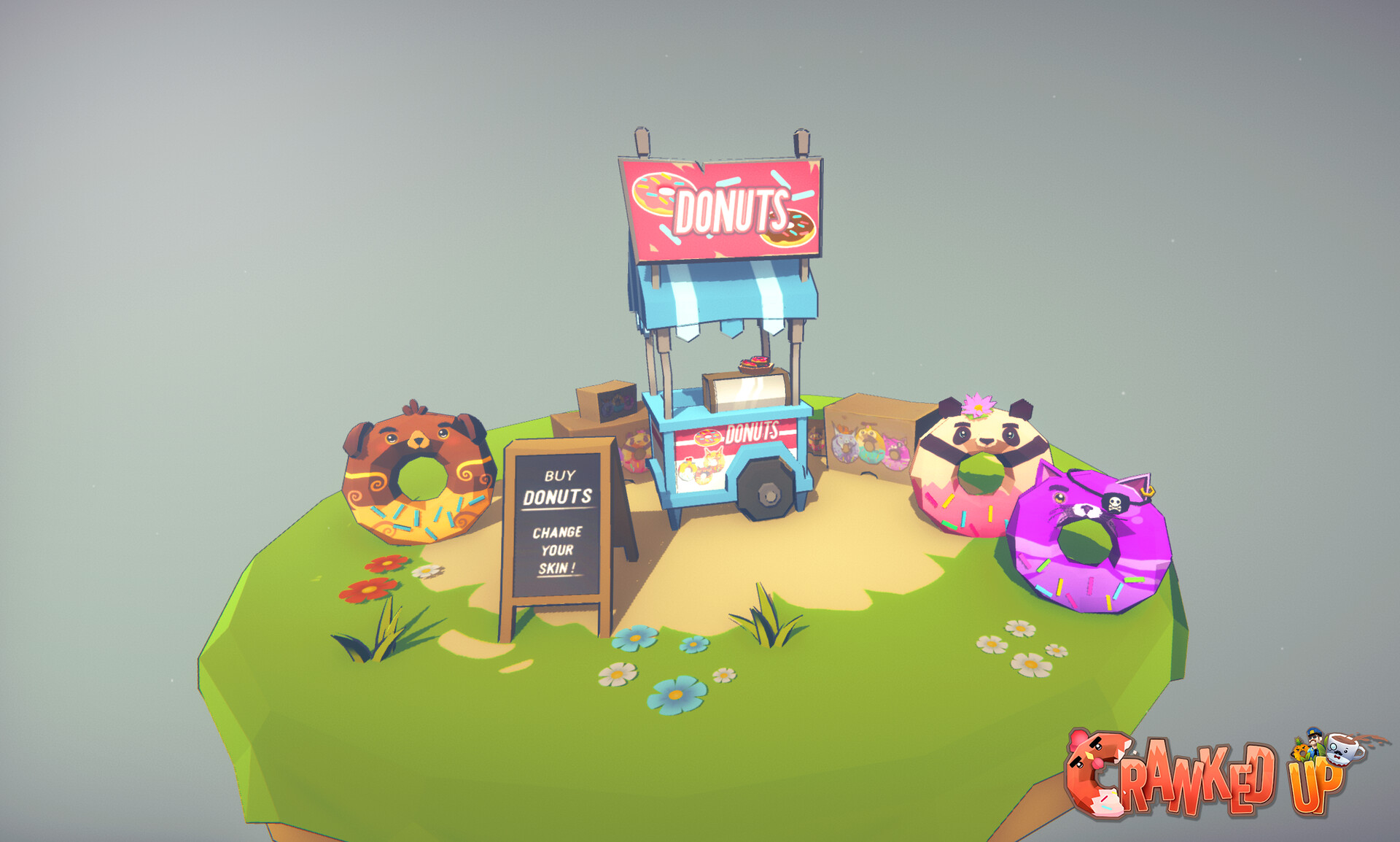 ArtStation - Cranked Up - the game