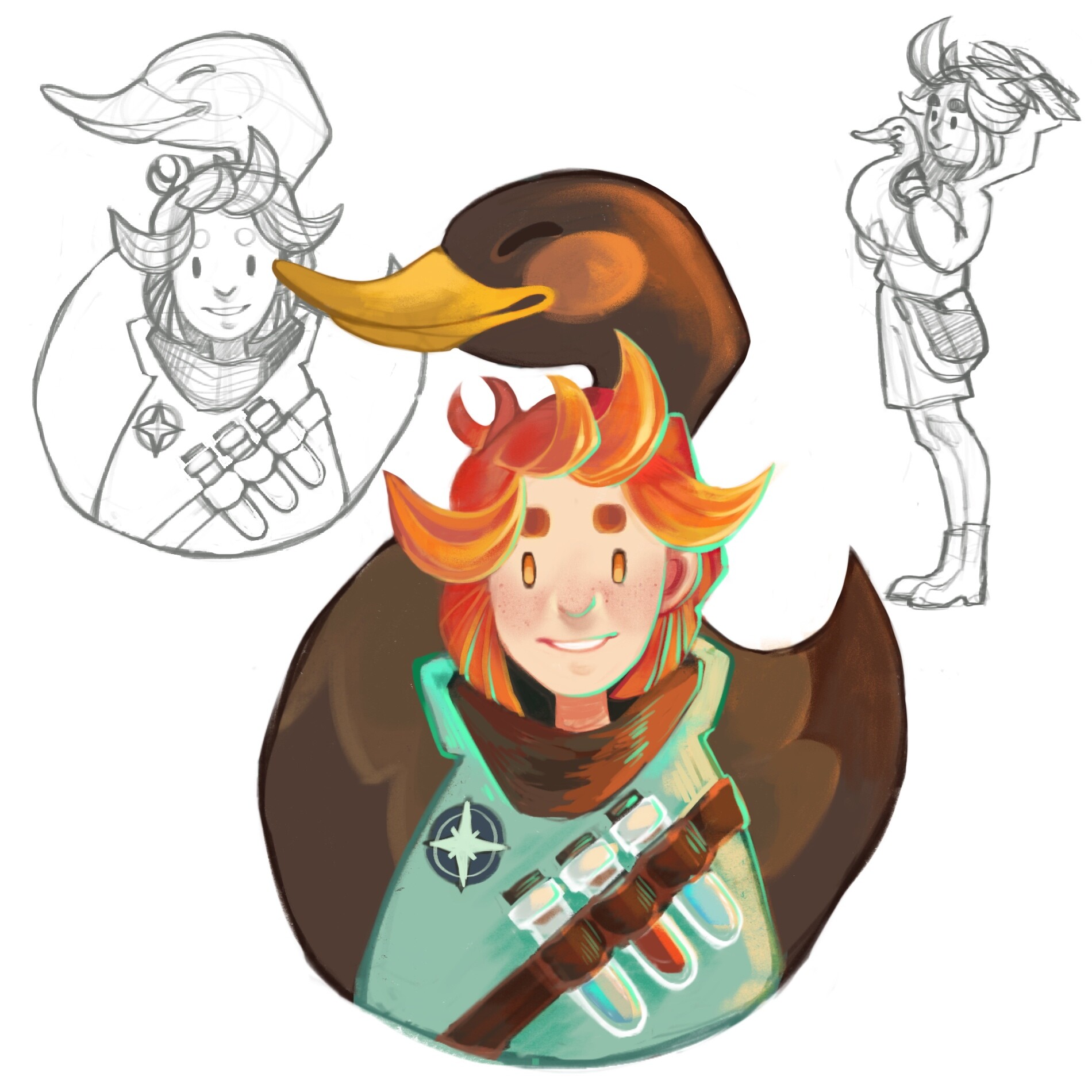 ArtStation - Rowan's duck