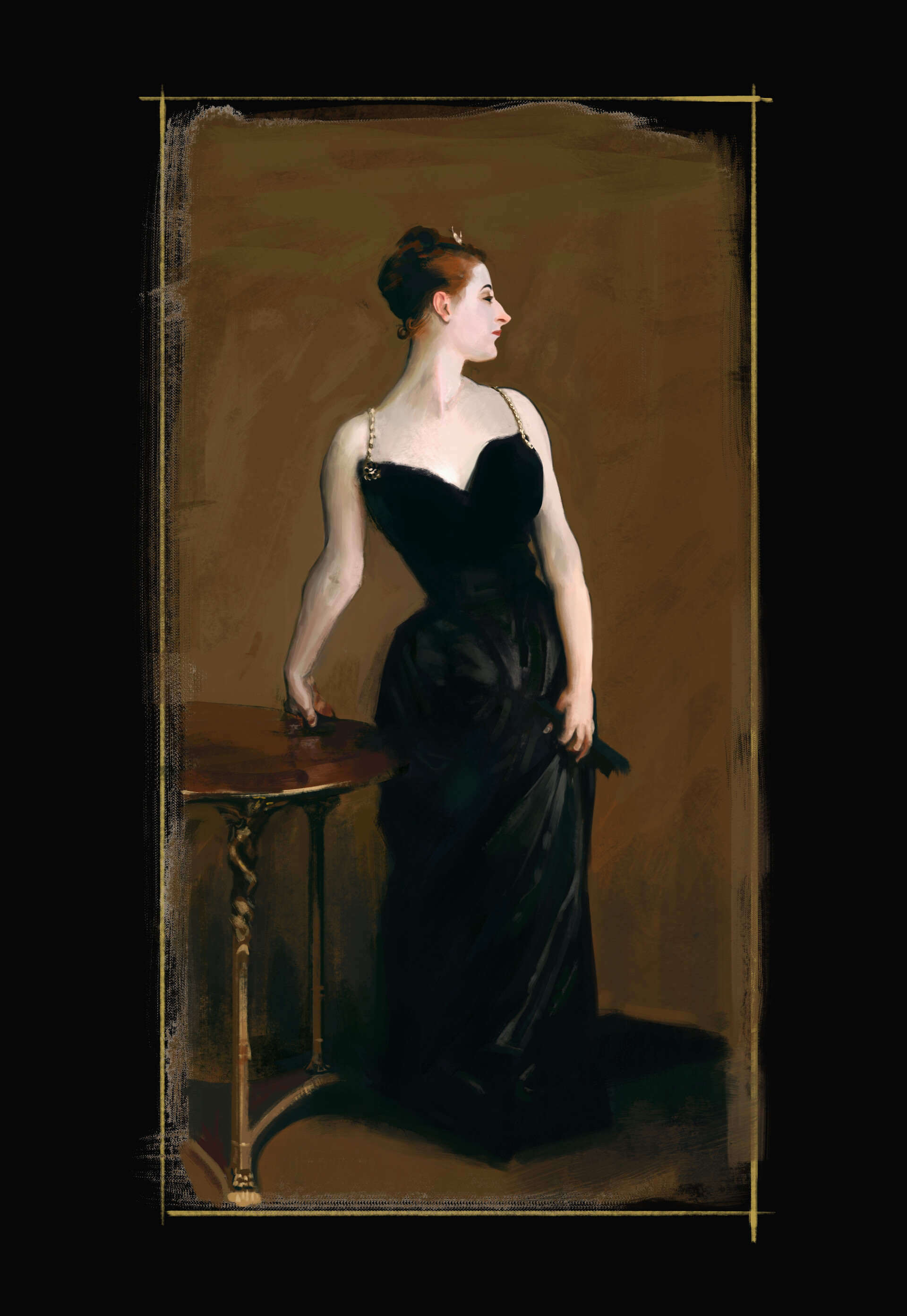 ArtStation - John Singer Sargent study