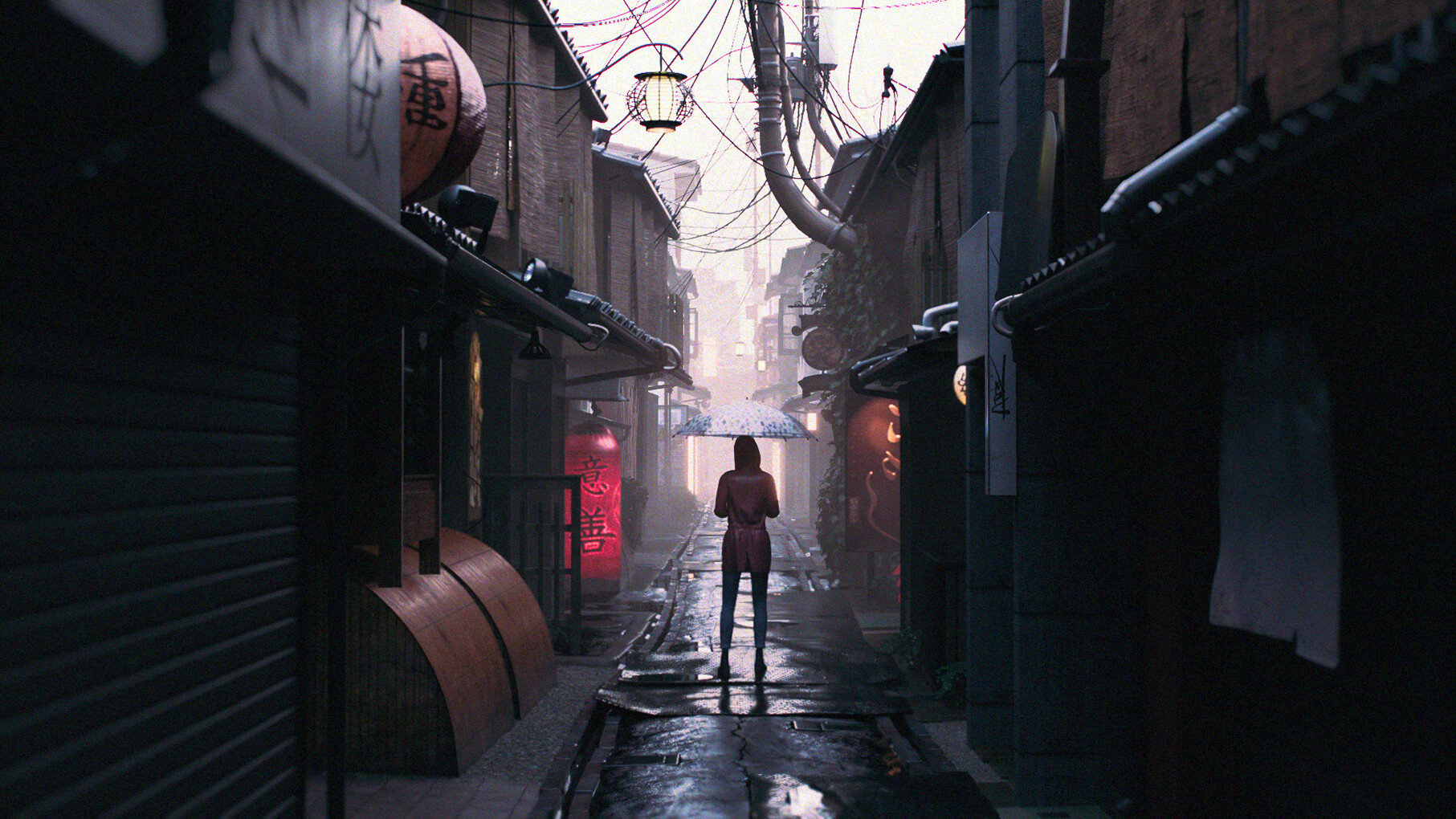 ArtStation - The alley