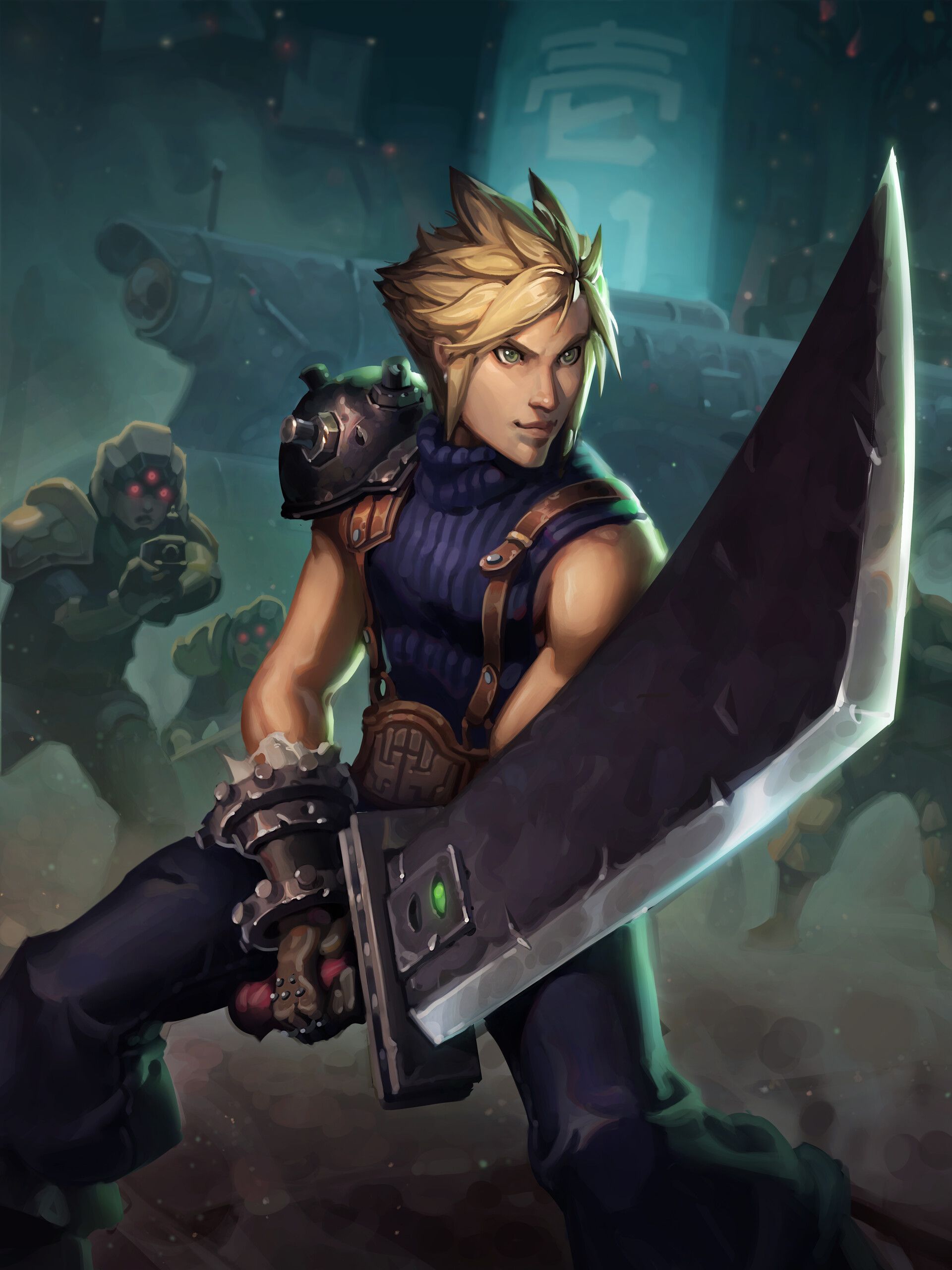 ArtStation - Final Fantasy VII Cloud - Fanart