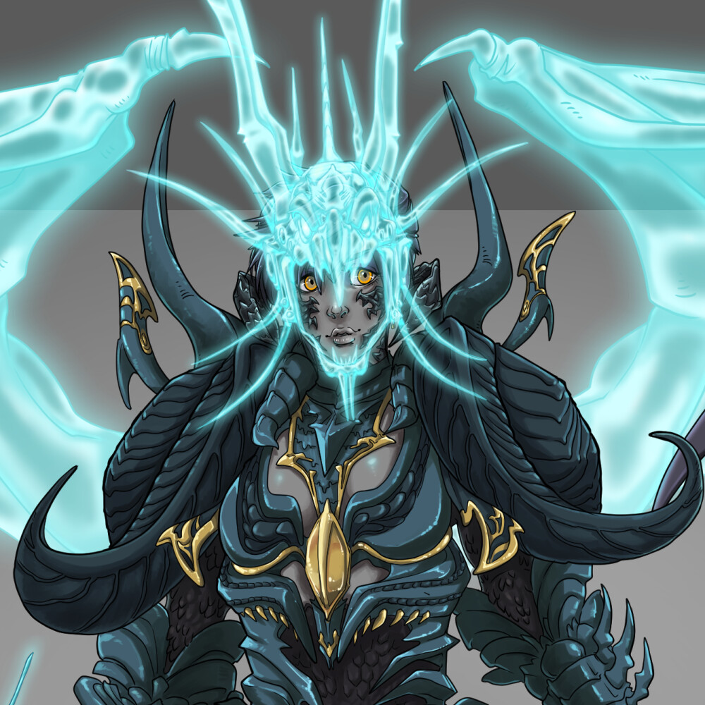 ArtStation - Commission - FFXIV Dragoon Custom Armor