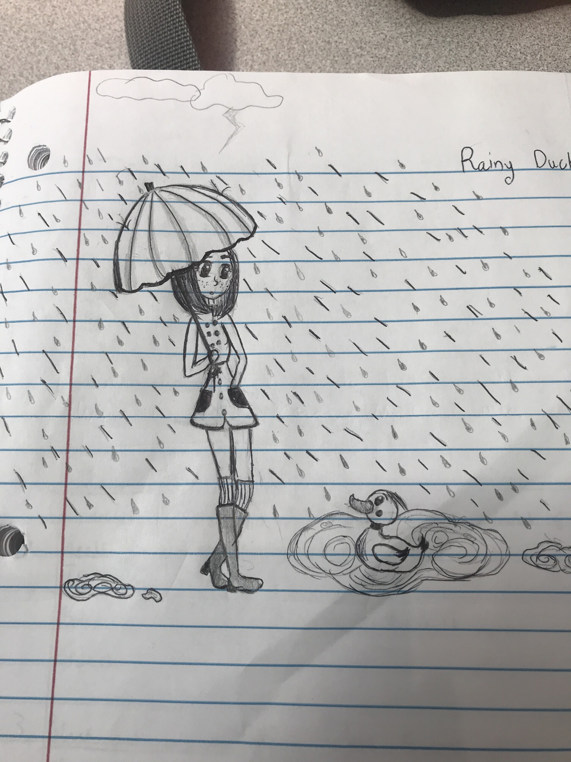 ArtStation - Rainy Duck