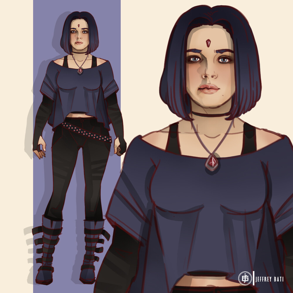 ArtStation - RAVEN FAN ART