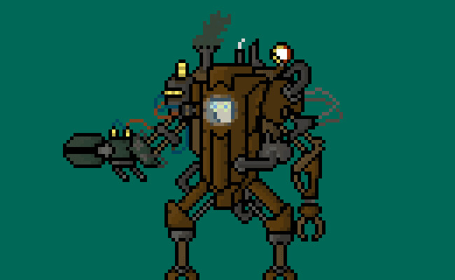 ArtStation - Steampunk pixel art