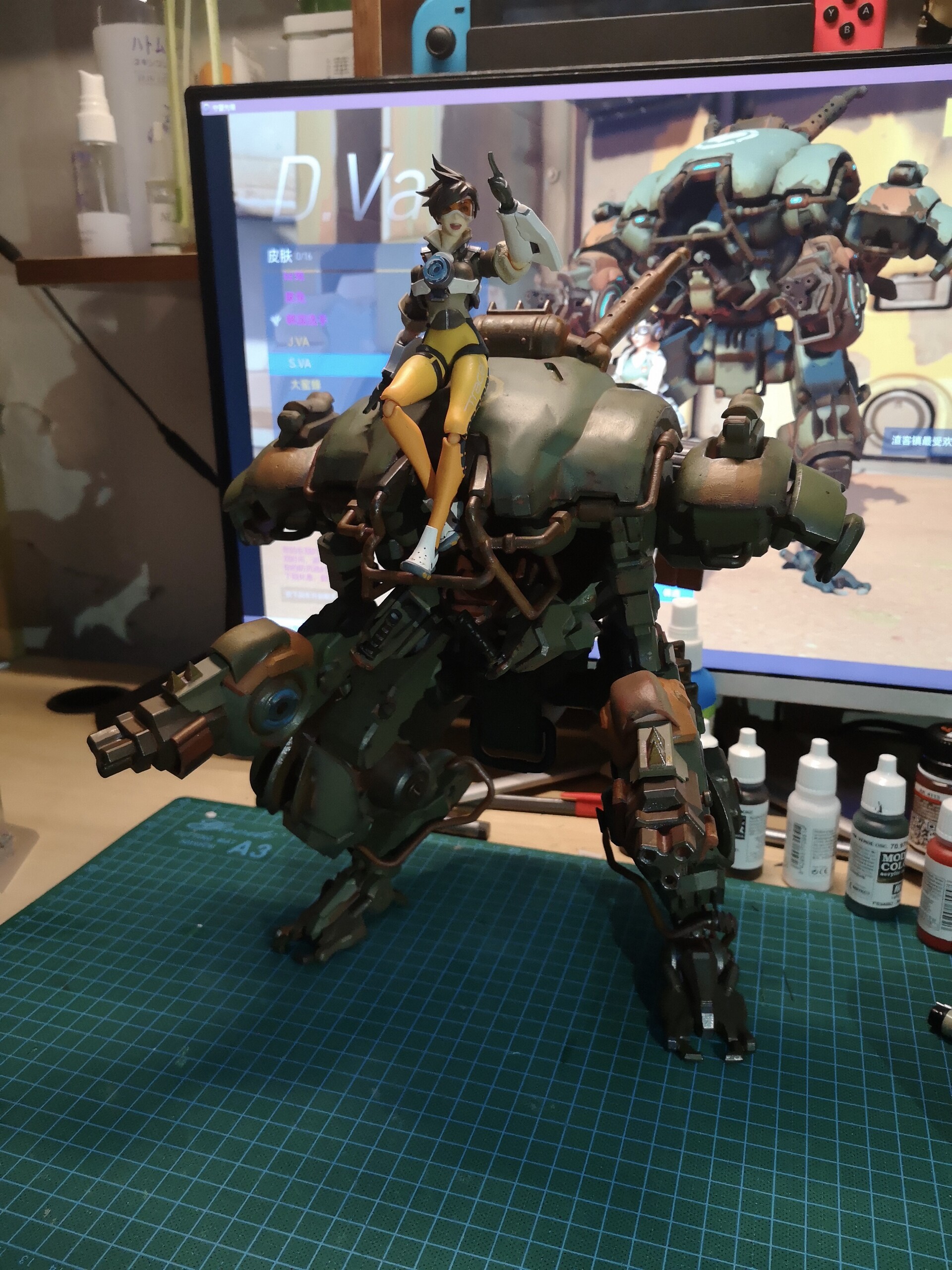 ArtStation - overwatch d.va＇s machine armor model