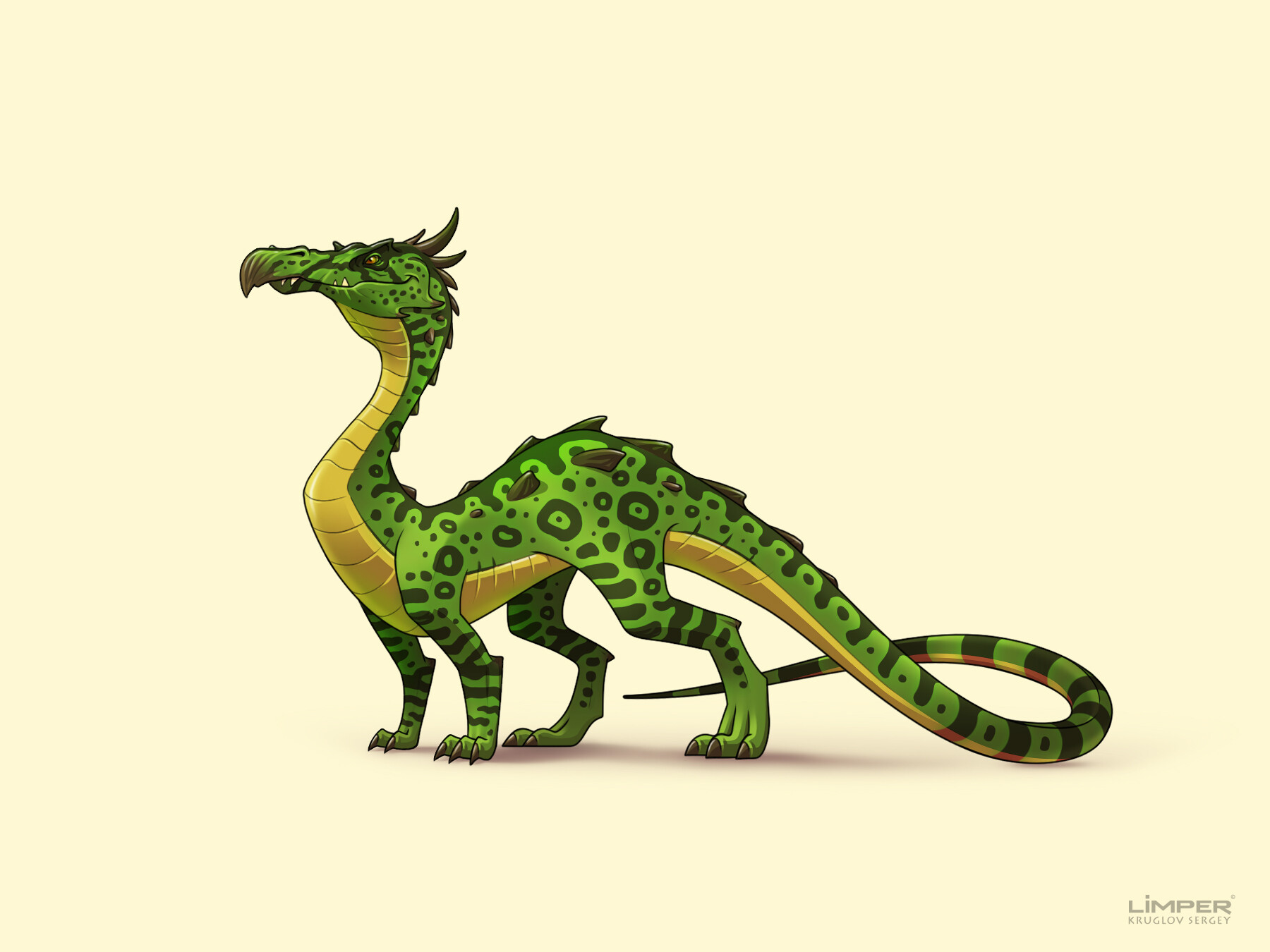 ArtStation - Green worm