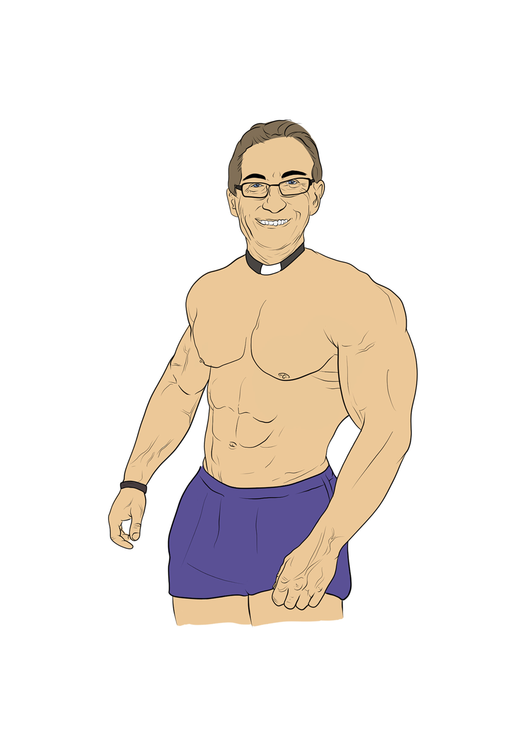 ArtStation - Strong priest