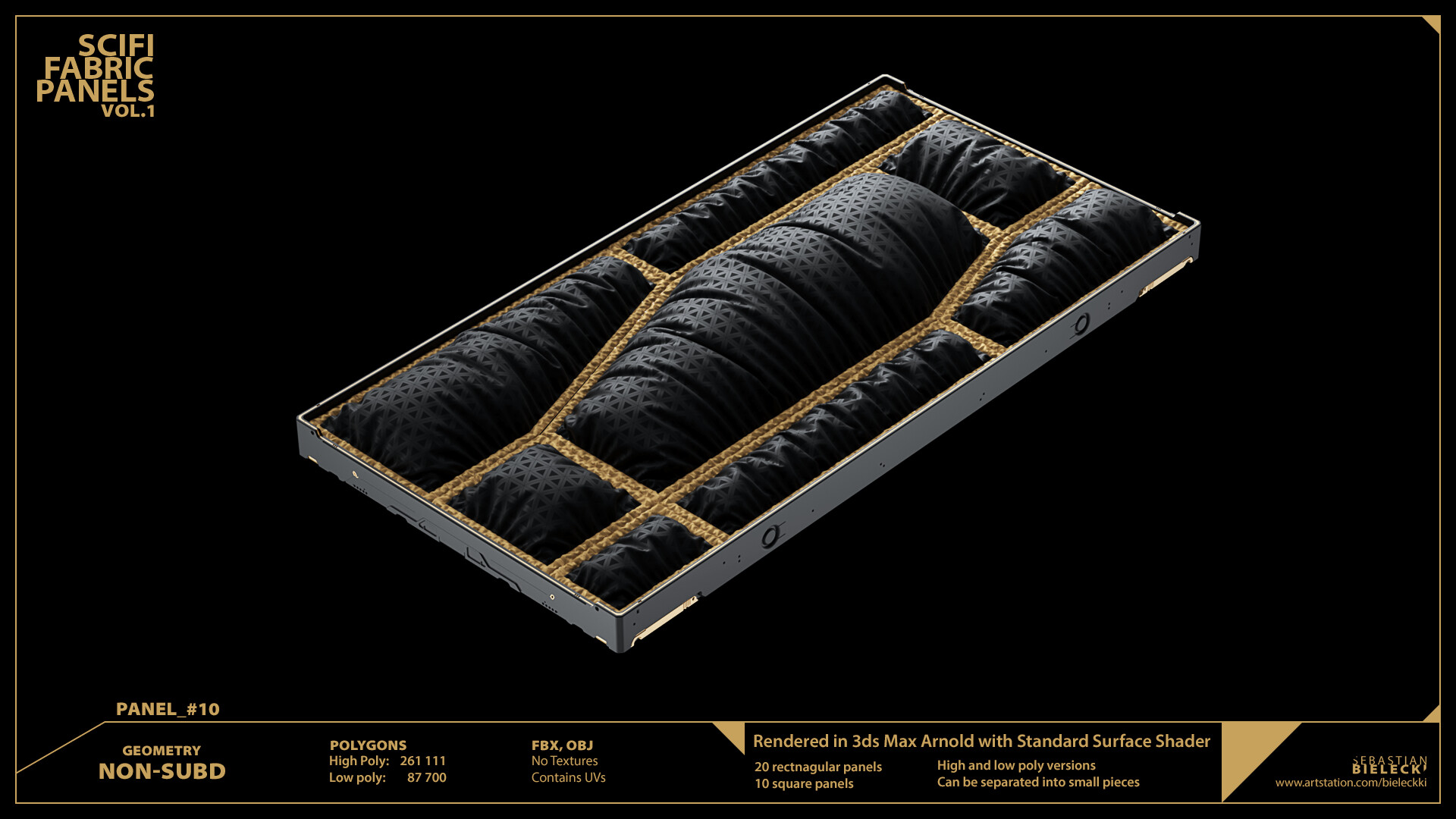 Sebastian Bielecki - SciFi Cloth Panels Vol 1