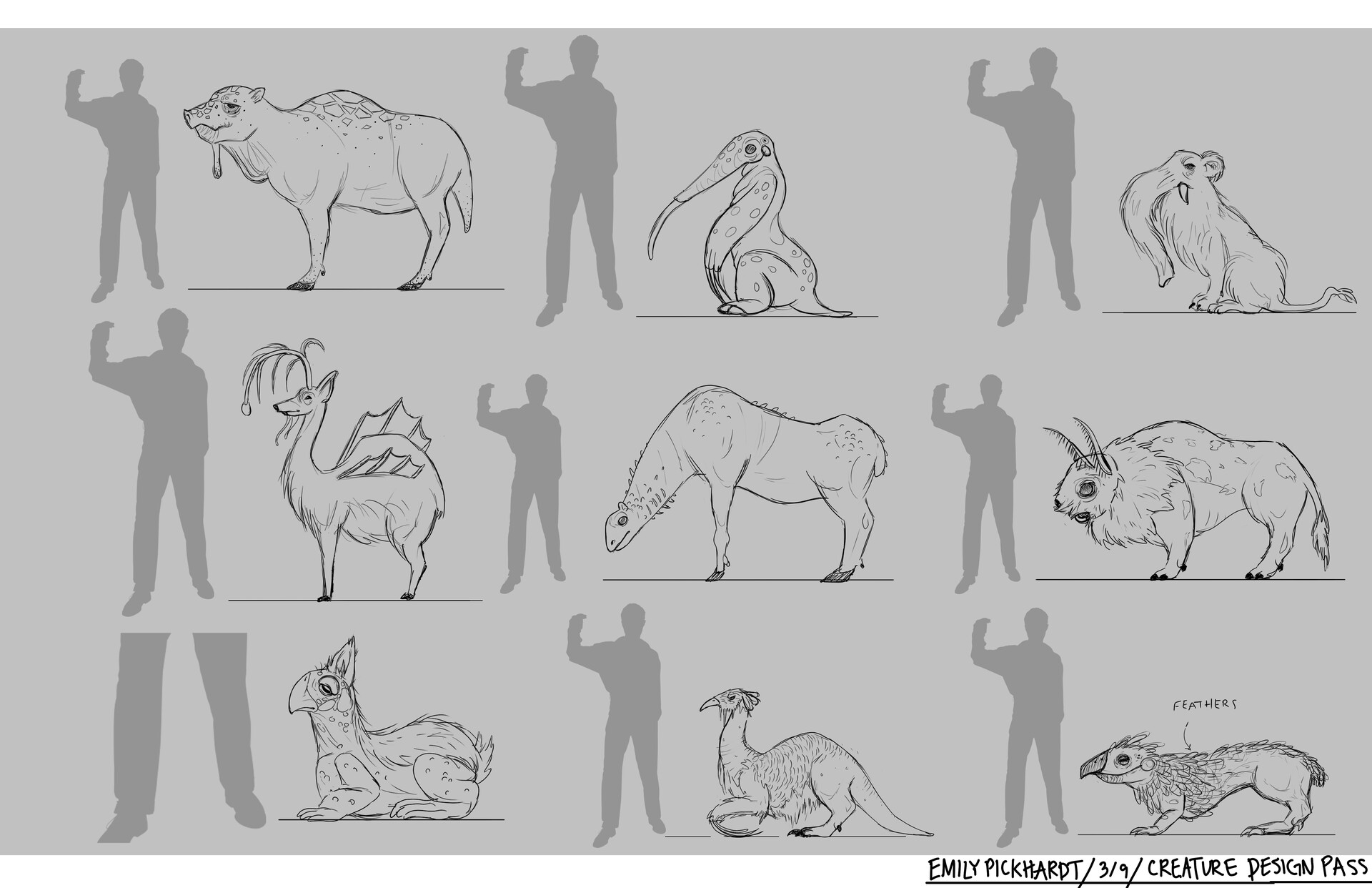 ArtStation - Creature Concepts