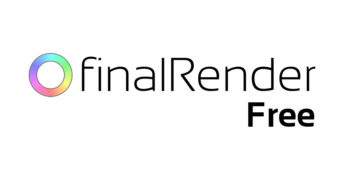 Cedar TW - finalRender 4 Free tier version released for the first time