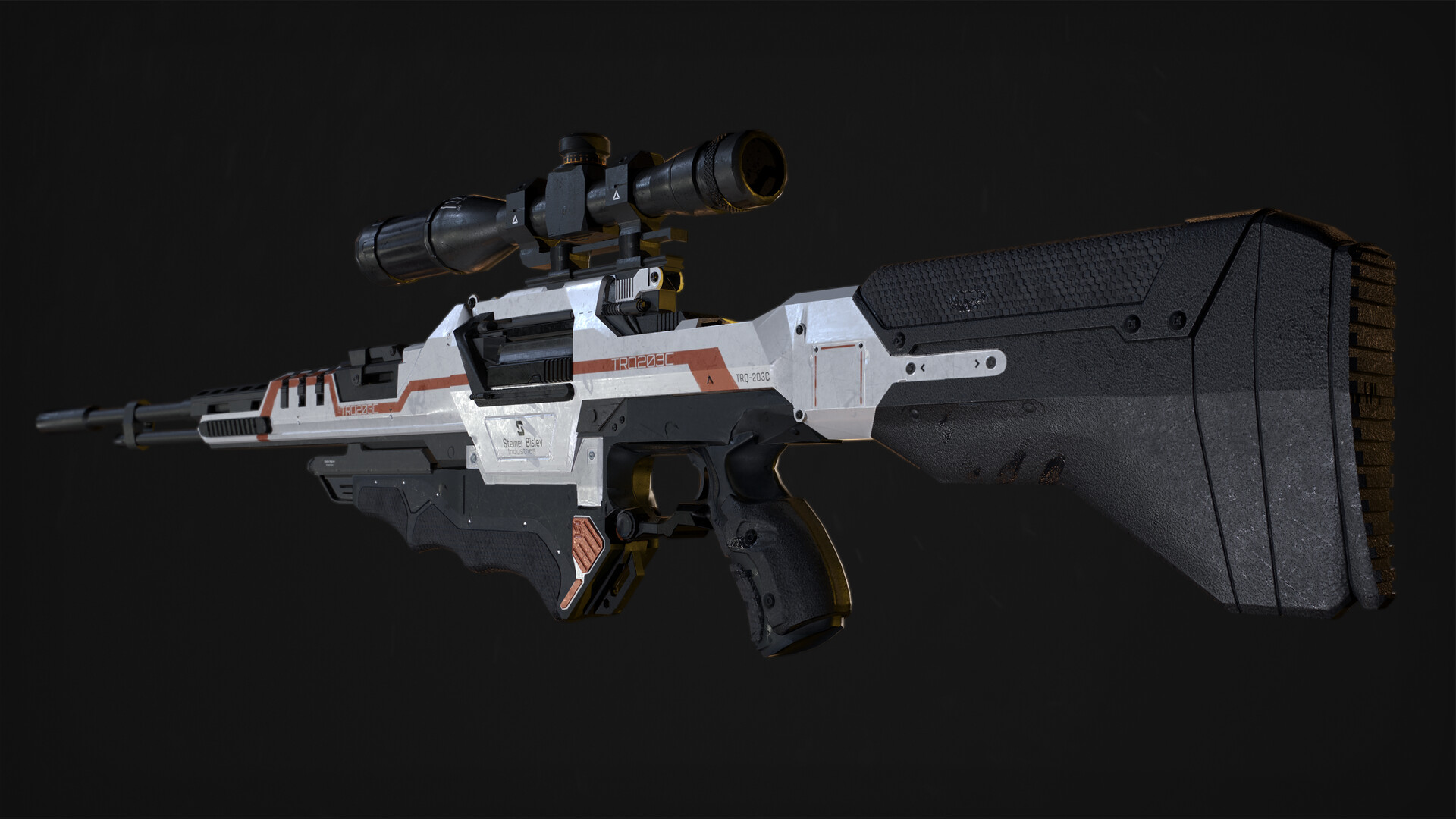 ArtStation - Tranquilizer Rifle