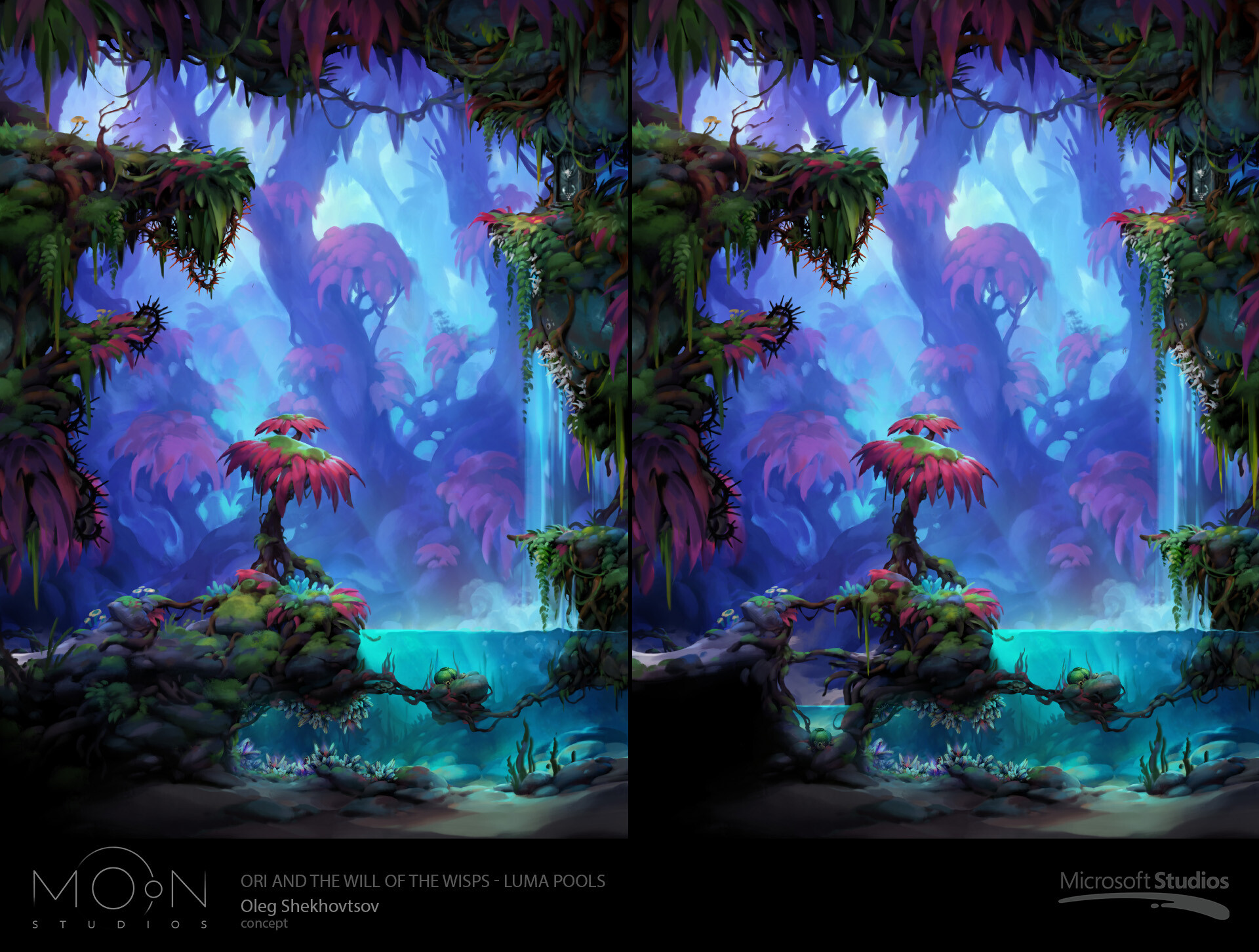 Oleg leshiy Shekhovtsov - Ori and the Will of the Wisps - Luma Pools