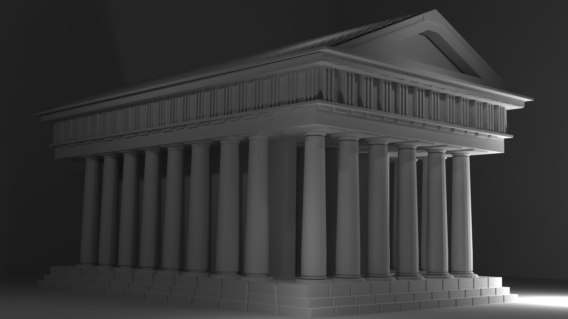 ArtStation - Greek temple