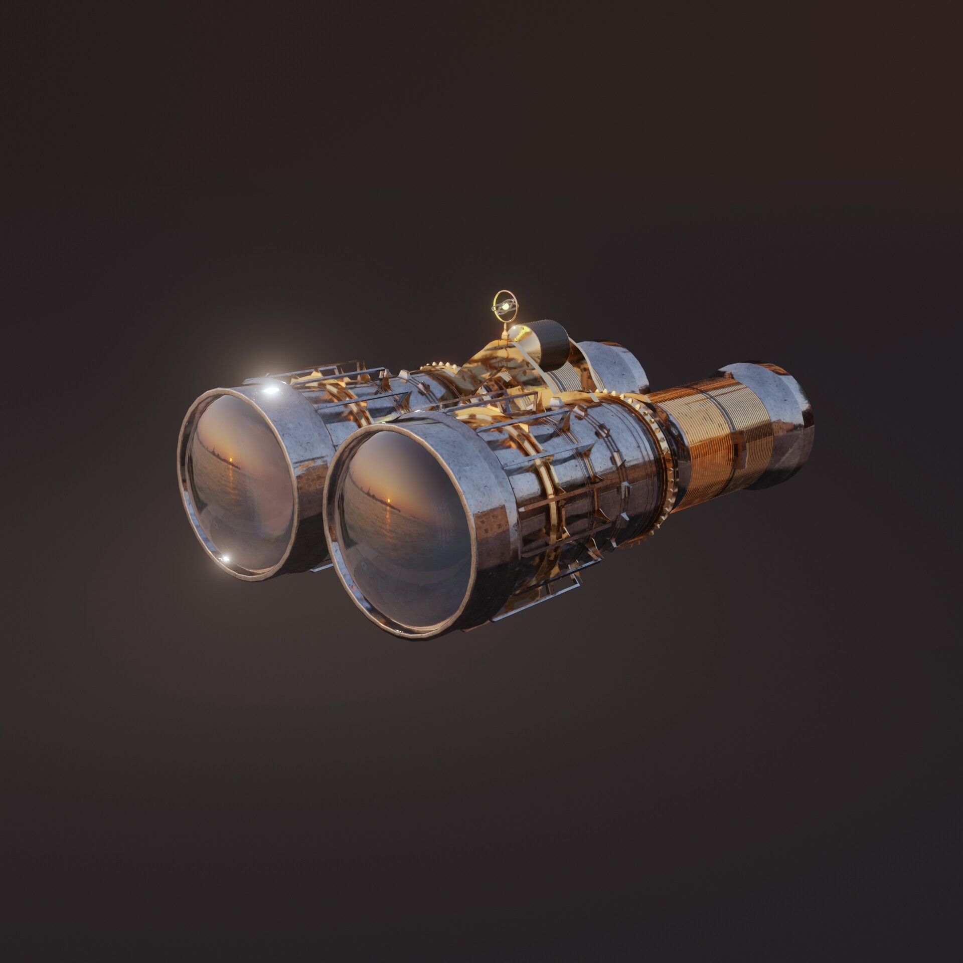 ArtStation - Vintage binocular design