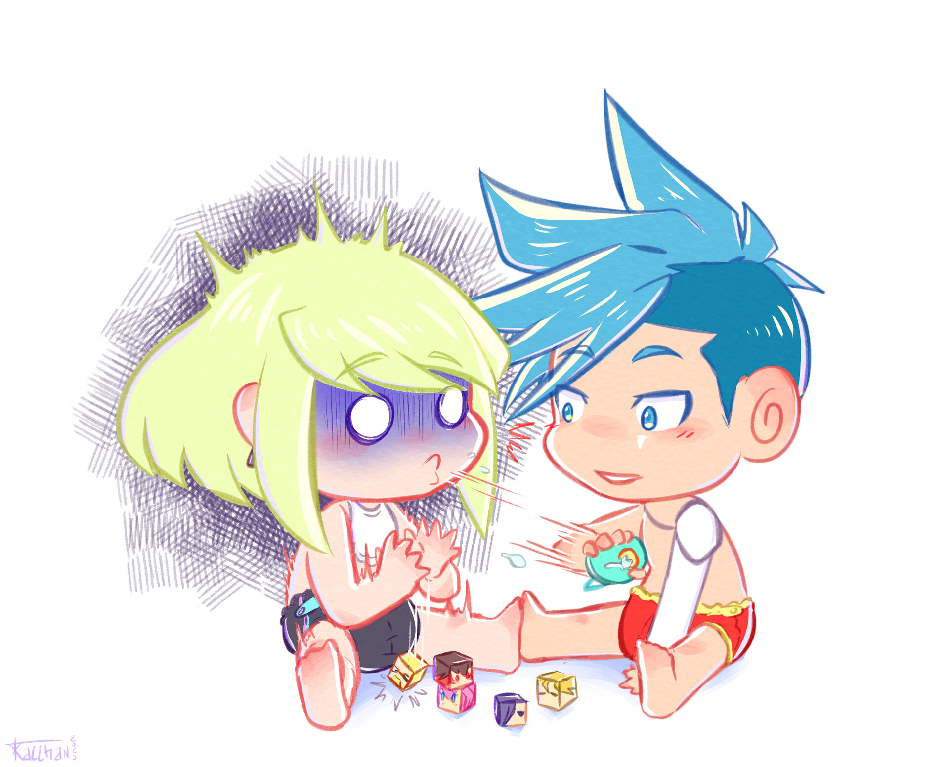 Yohan Julien - [COMIC STRIP] PROMARE - Angry baby Lio