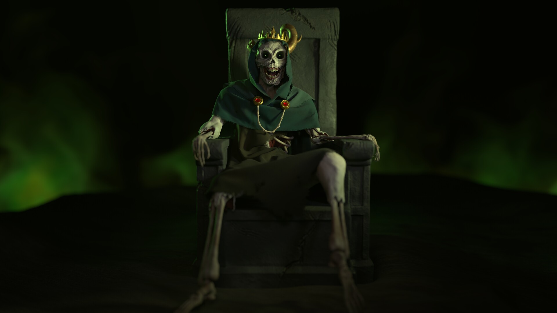 ArtStation - 3d Modeling Discord Contest Entry - The Lich