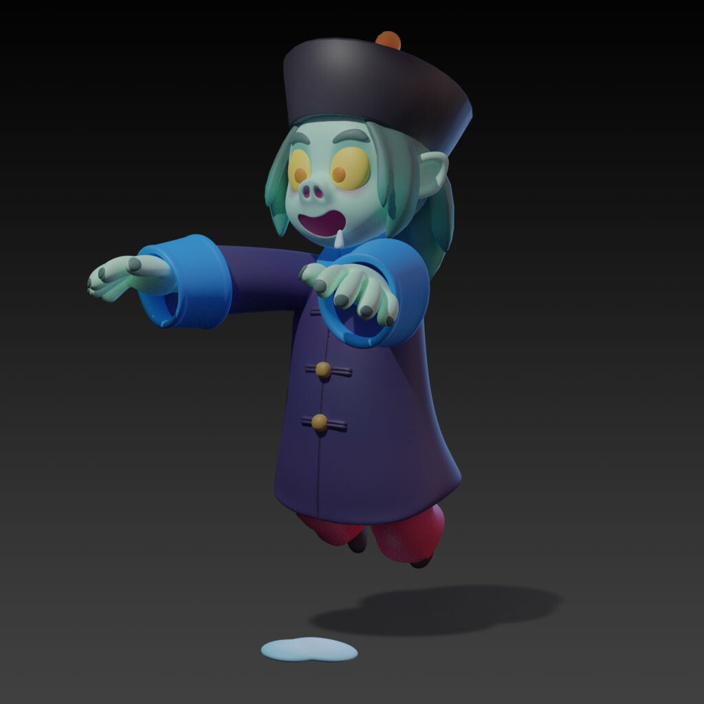 ArtStation - Little zombie