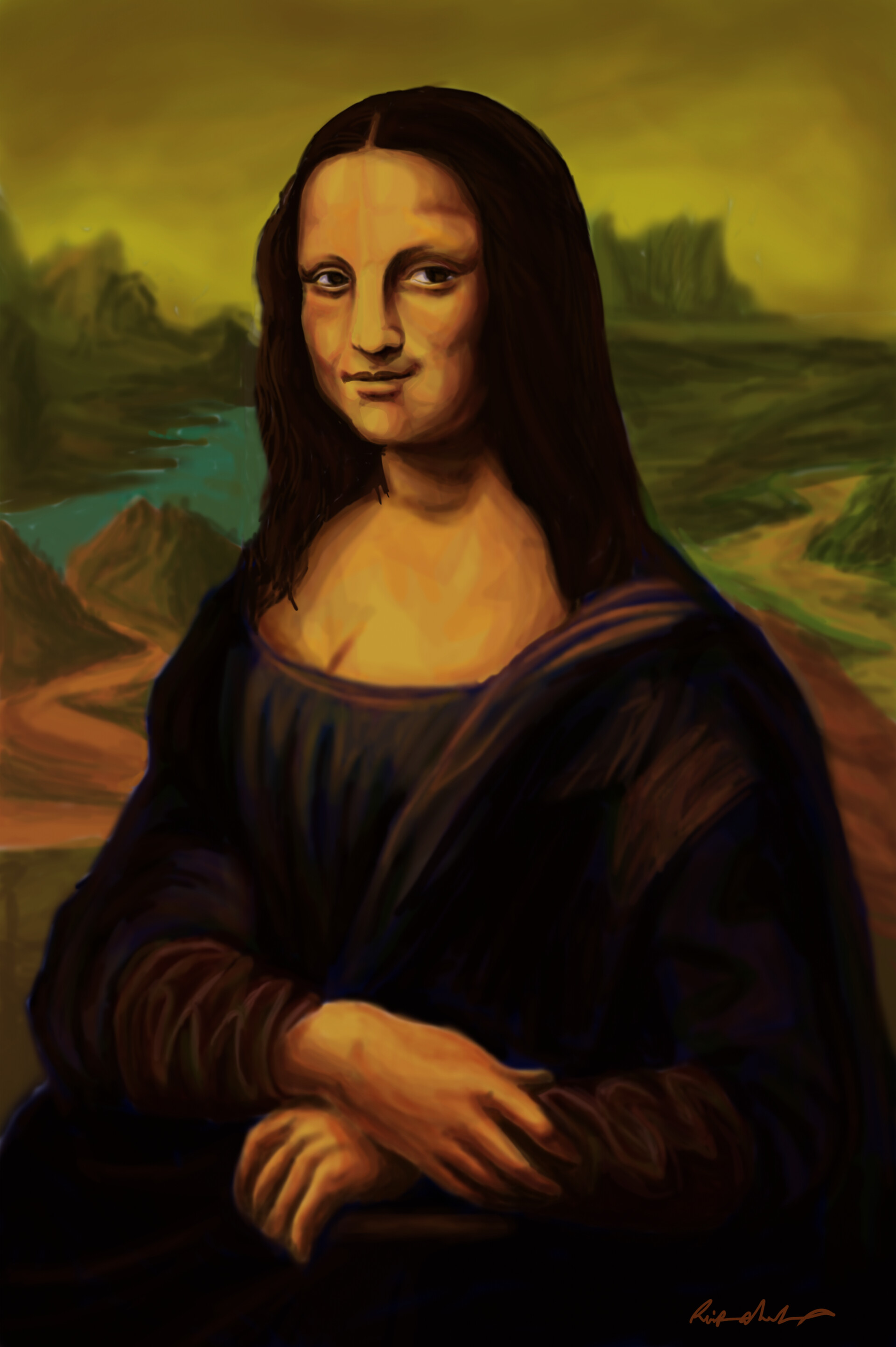 ArtStation - MONALISA