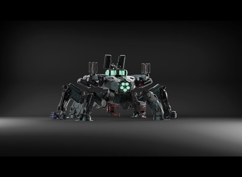 ArtStation - Riot Control/Crowd Dispersal Drone