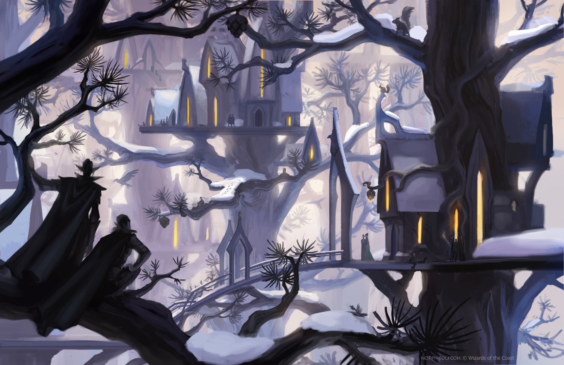 Bysaes Tyl by Irina Nordsol Kuzmina : r/ImaginaryVillages