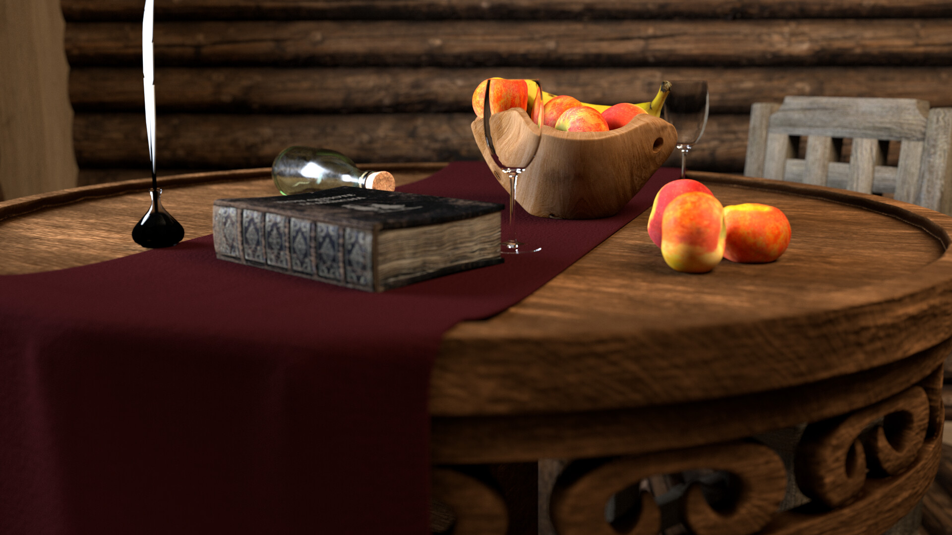 ArtStation - Medieval Table