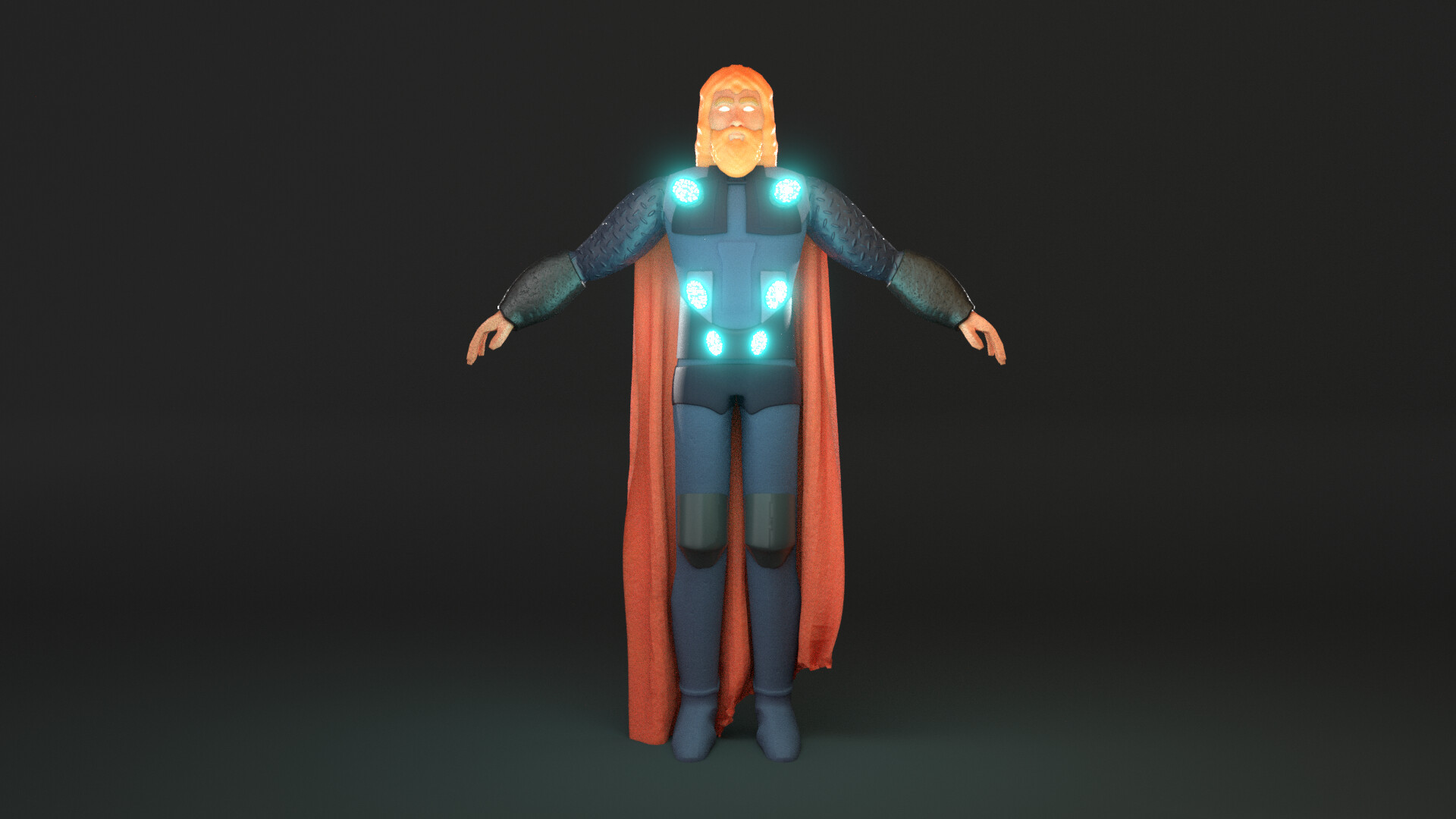 ArtStation - Endgame Thor 3D Model