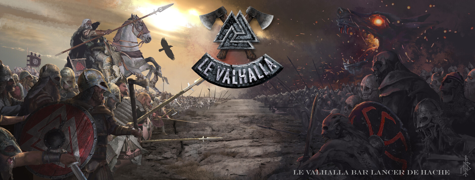 ArtStation - Battle for the Ragnarok