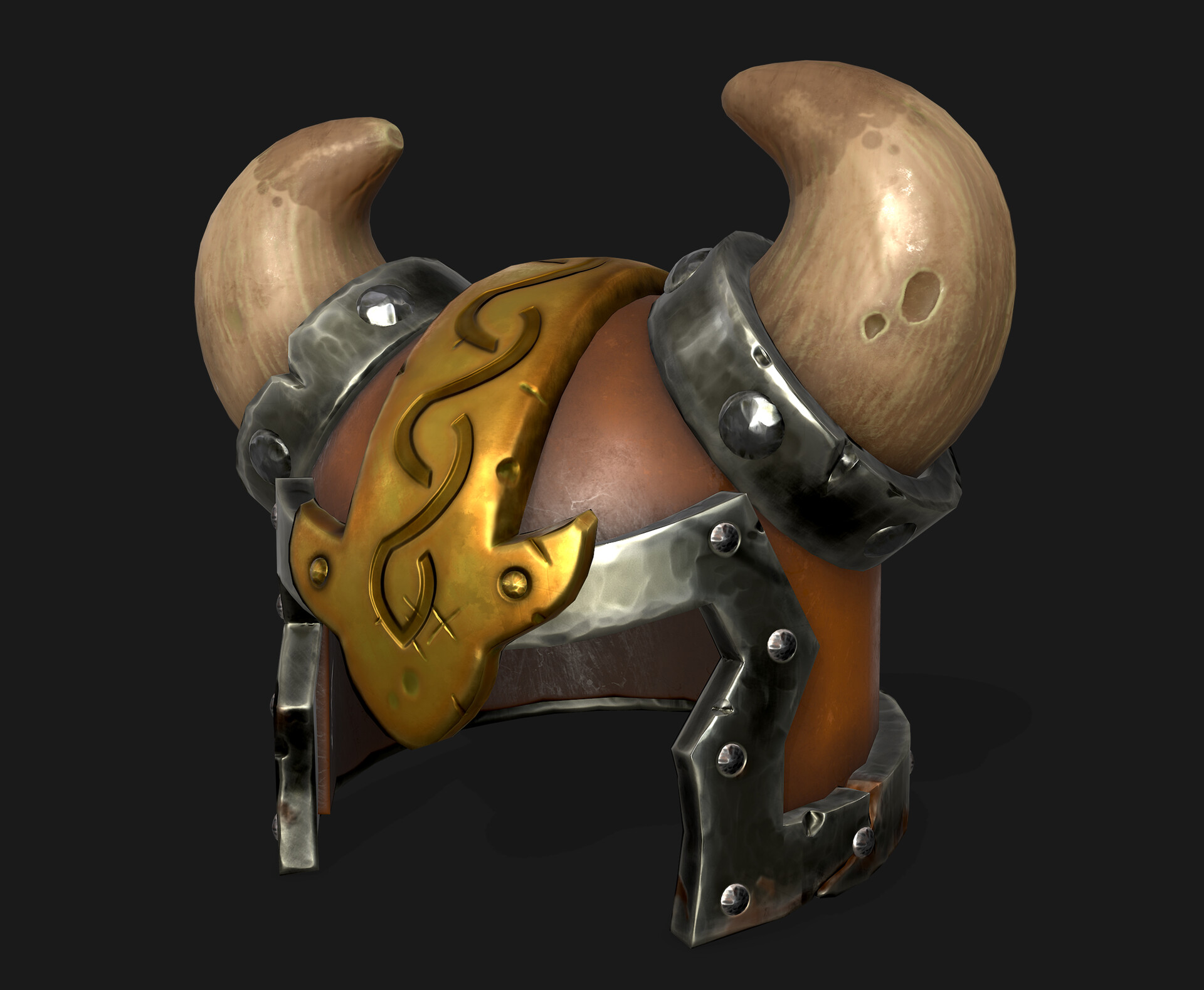 ArtStation - Stylized Helmet